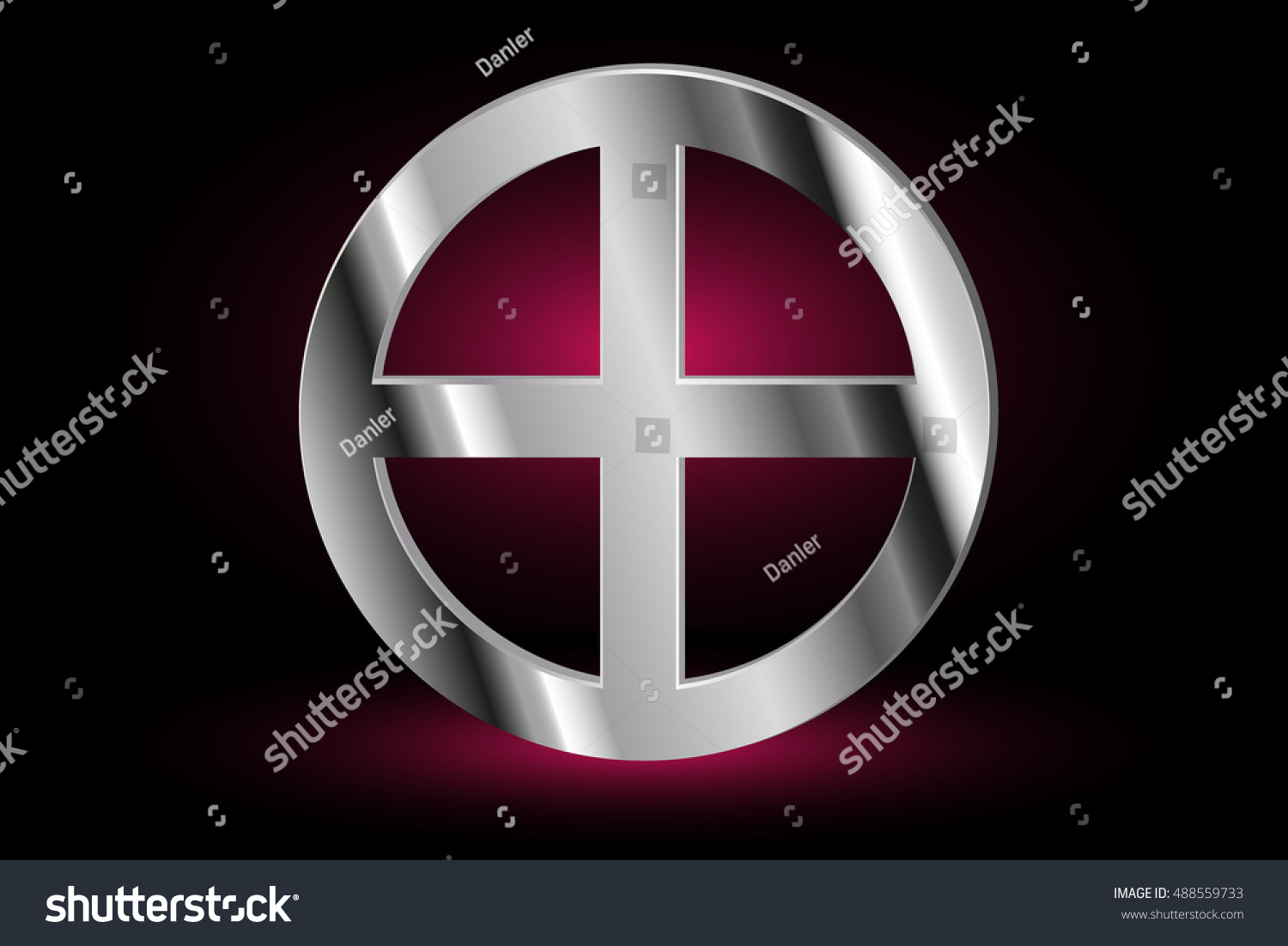 Celtic Cross Cross Circle: vector de stock (libre de regalías ...