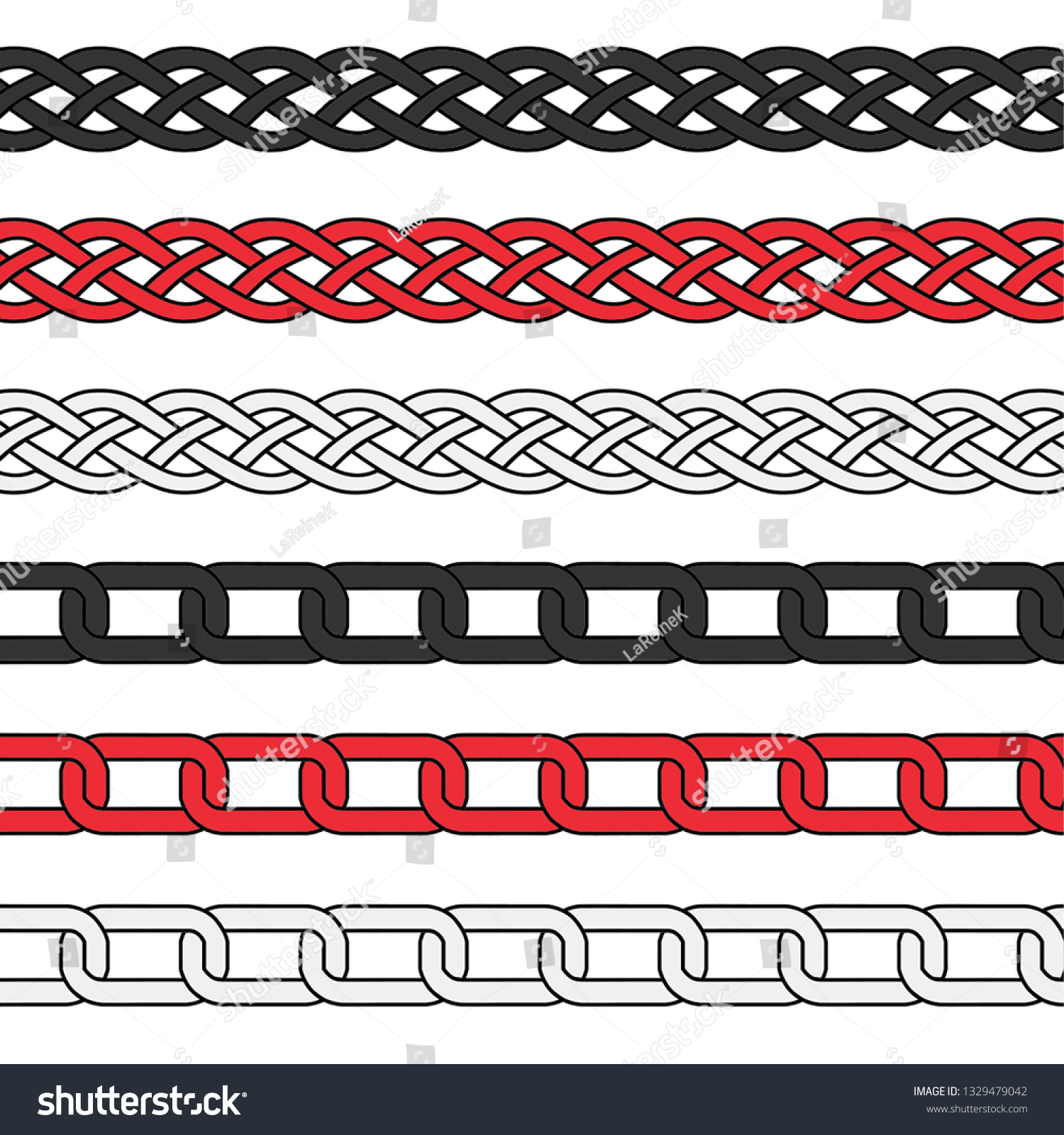 Celtic Knots Border Vector Illustration Stock Vector (Royalty Free ...
