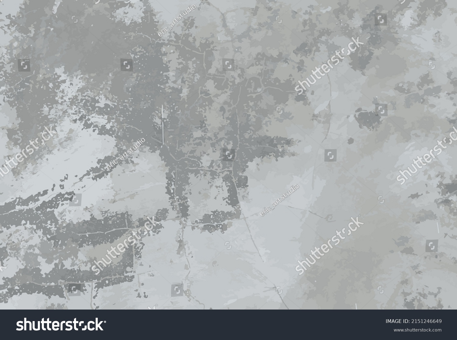 Cement Texture Wall Background Template Stock Vector (Royalty Free ...
