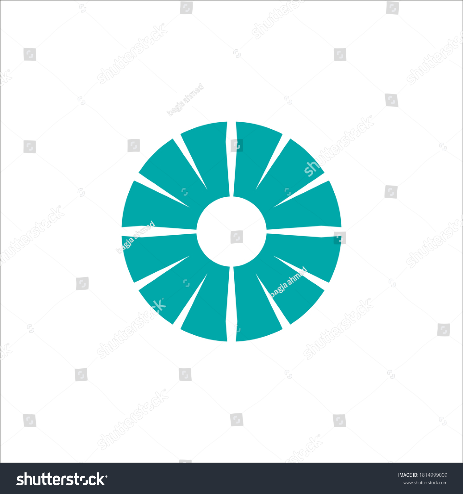 Center Logo Design Vector Sign Stock Vector (Royalty Free) 1814999009 ...