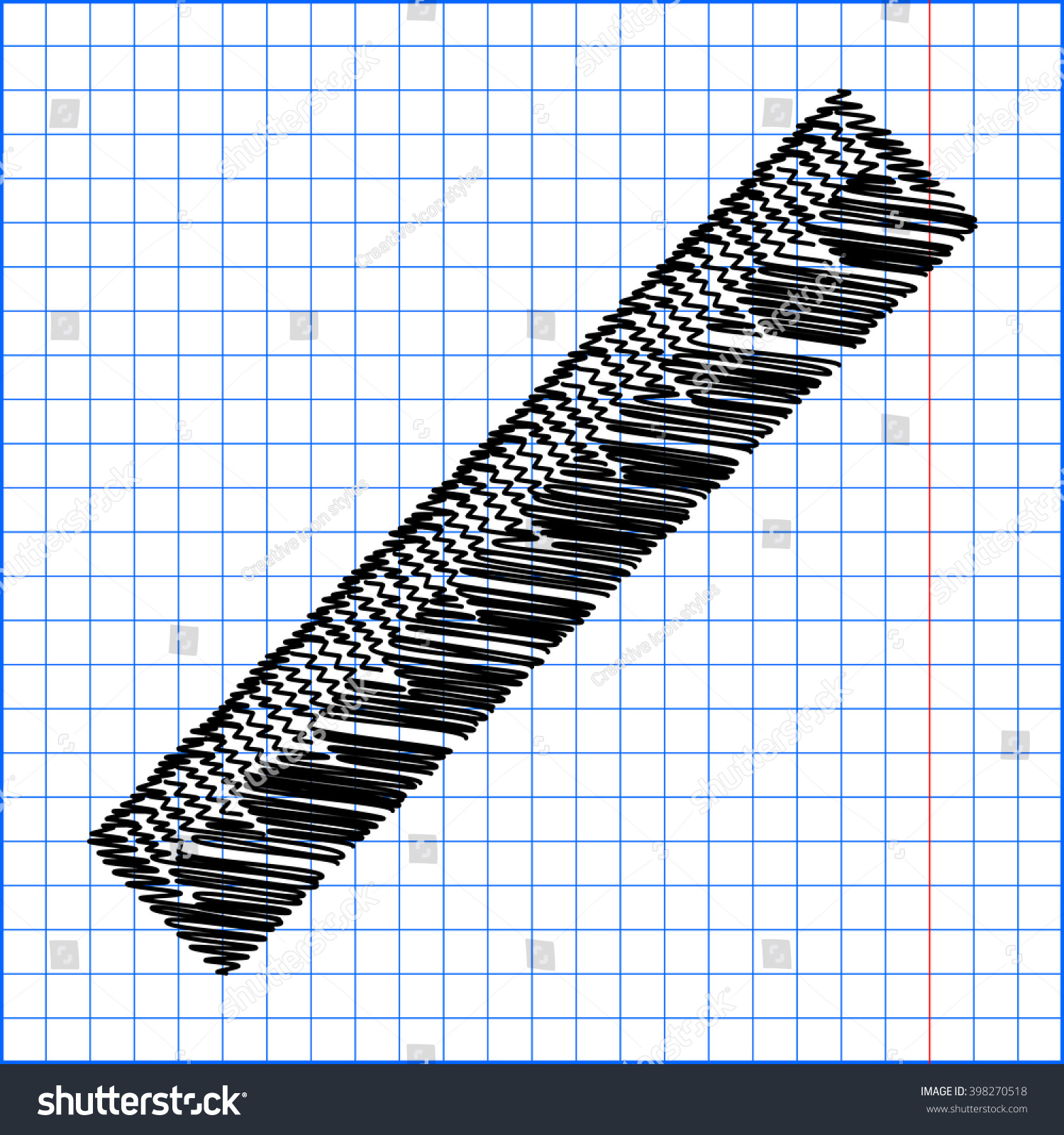 Centimeter Ruler Sign Stock Vector (Royalty Free) 398270518