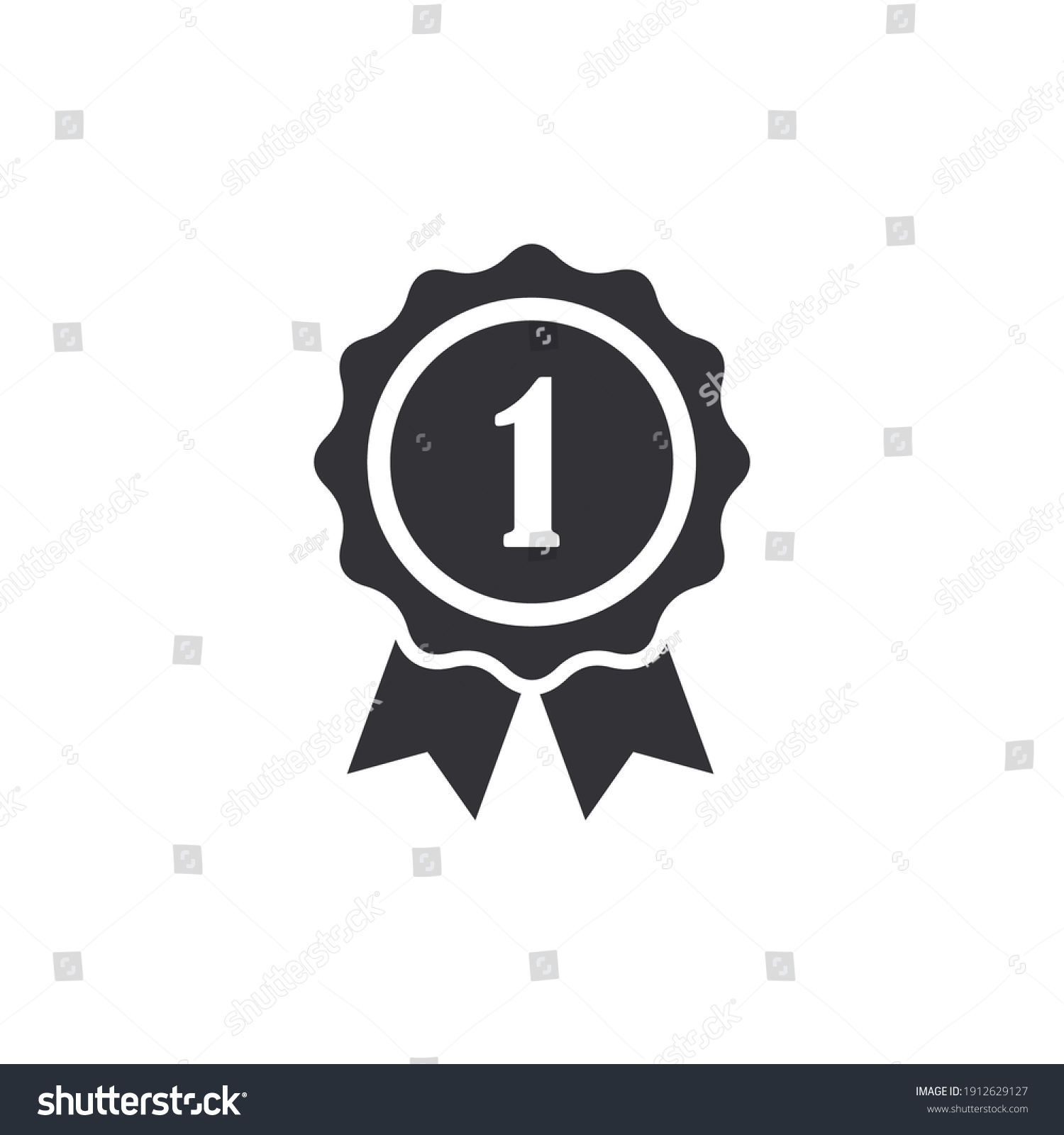 Certificate Icon Premium Quality Achievement Badge Stock Vector ... Certificate Icon Premium Quality Achievement Badge Stock Vector ...