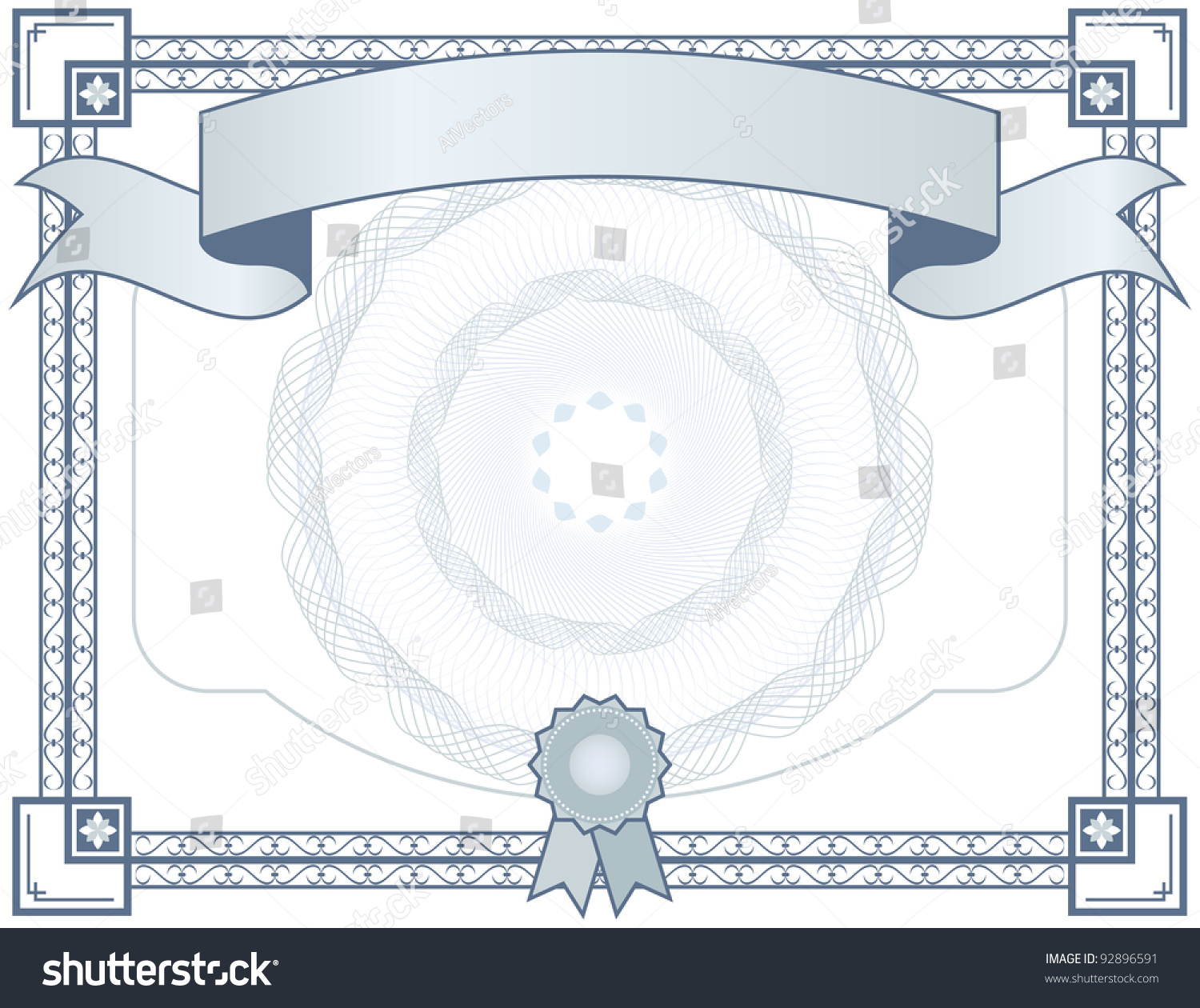 Sosu Blank Diploma Certificate Template