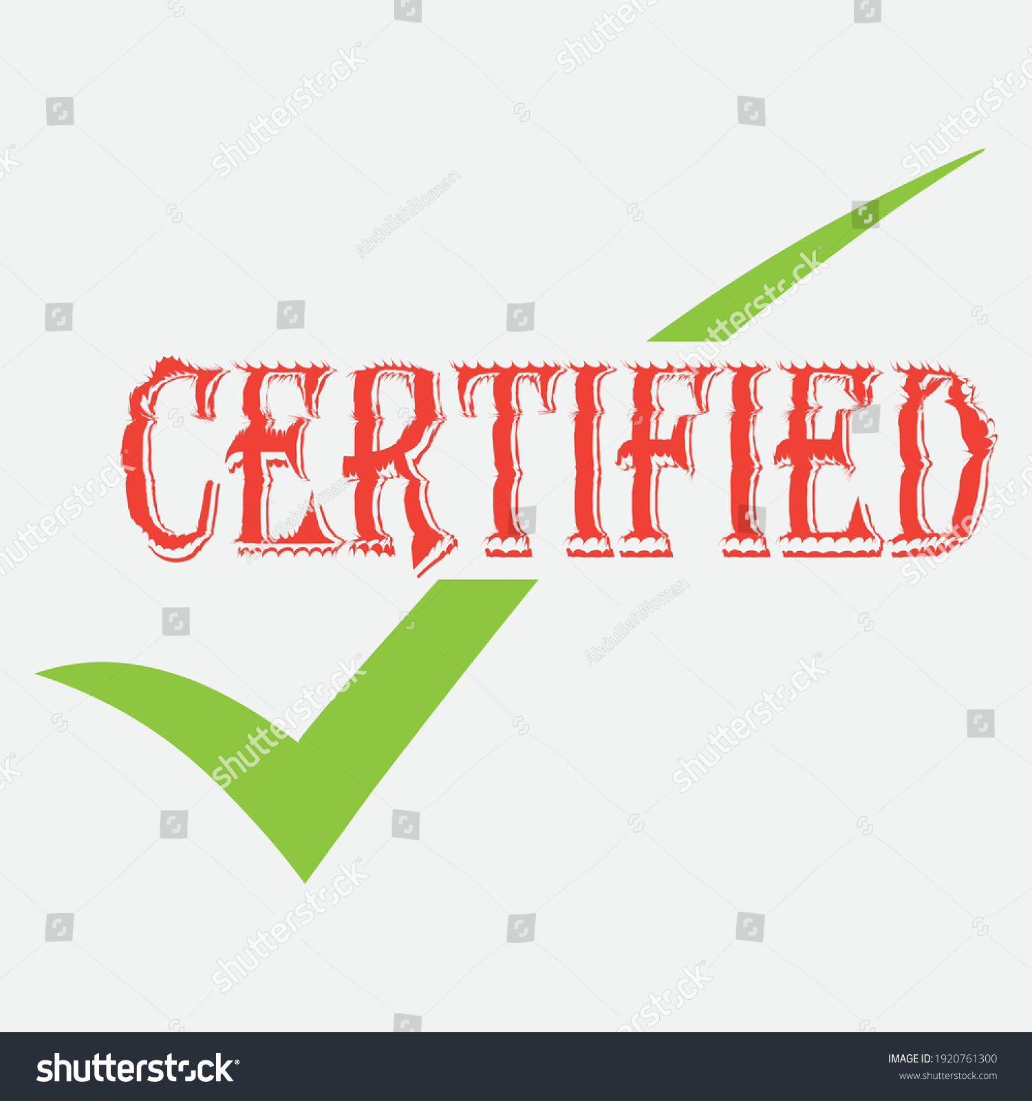 Certified Logo Design Vector Graphics: เวกเตอร์สต็อก (ปลอดค่าลิขสิทธิ์ ...