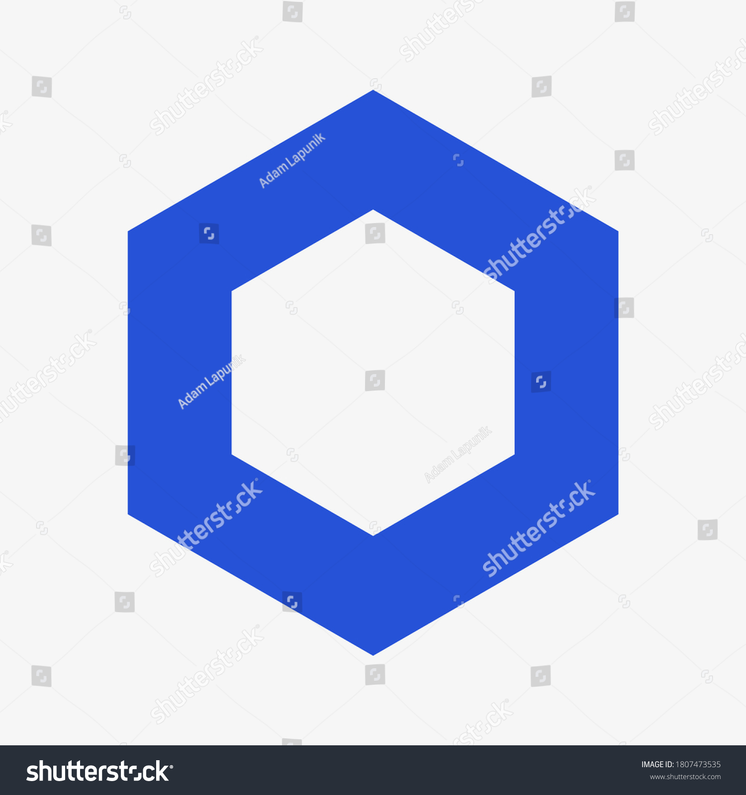 Chainlink Symbol Vector Illustration Cryptocurrency Stock Vector ...