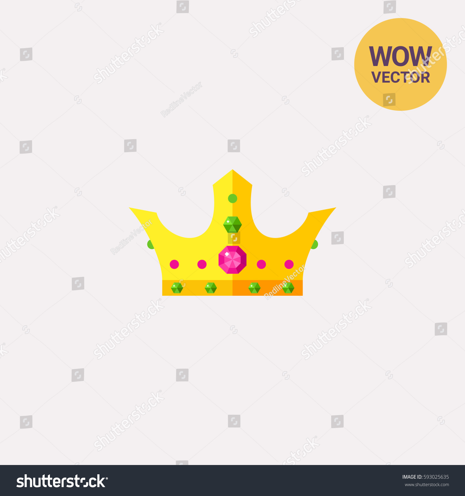 Champions Crown Icon Stock Vector (Royalty Free) 593025635 | Shutterstock