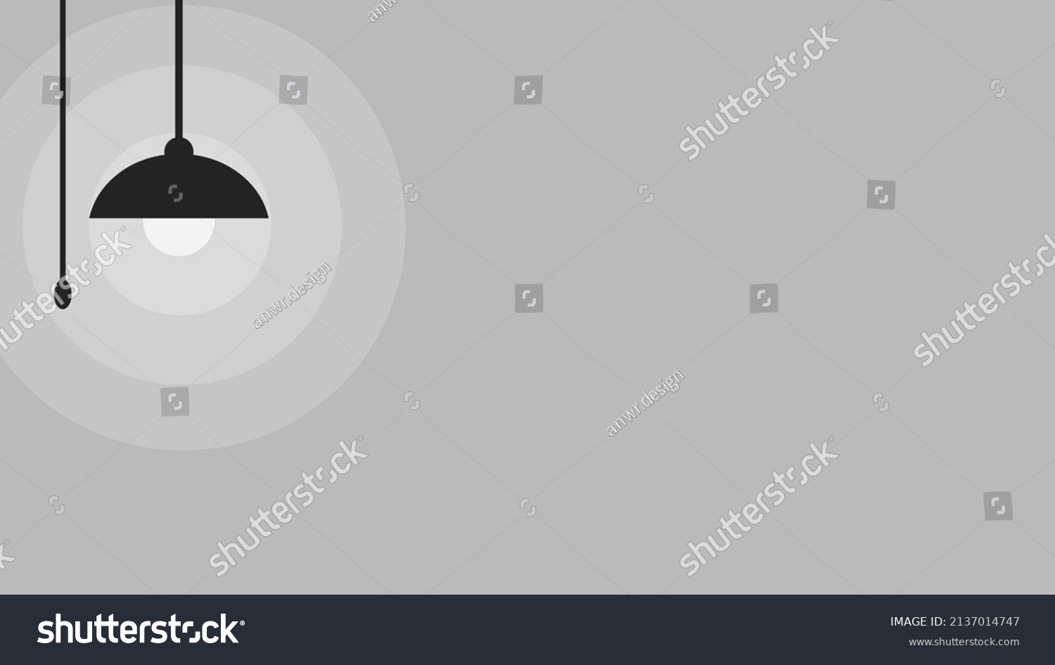 Chandelier Background Dim Light Stock Vector (Royalty Free) 2137014747 ...
