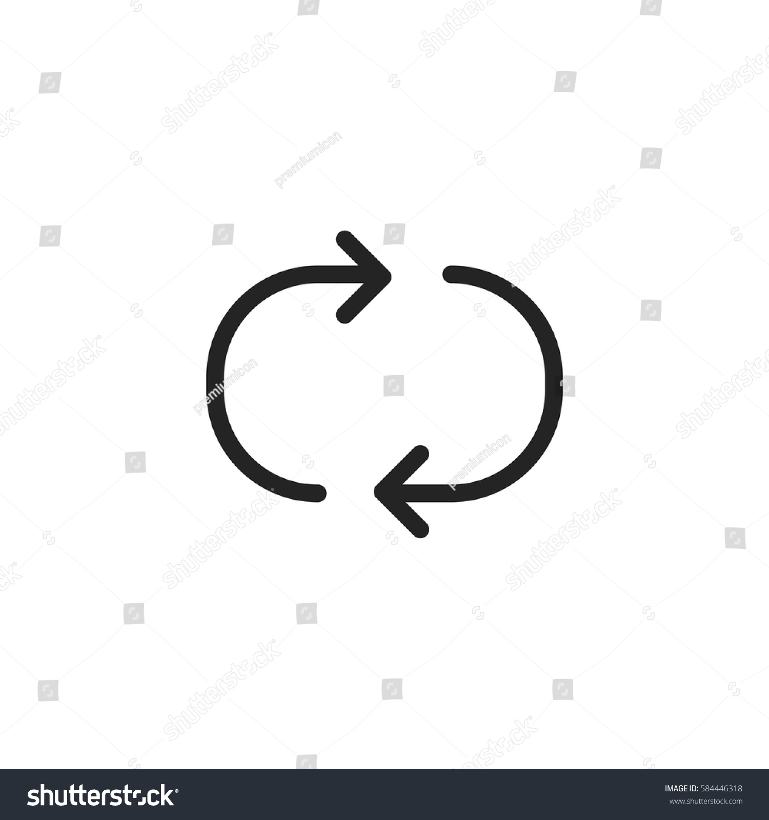 Change Vector Icon Stock Vector (Royalty Free) 584446318 | Shutterstock
