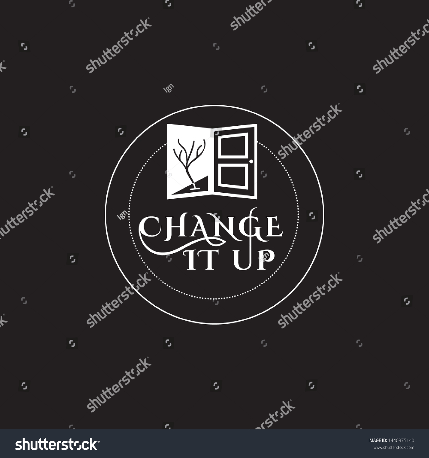 Change Vector Logo Window Logo Tree Stock Vector (Royalty Free ...