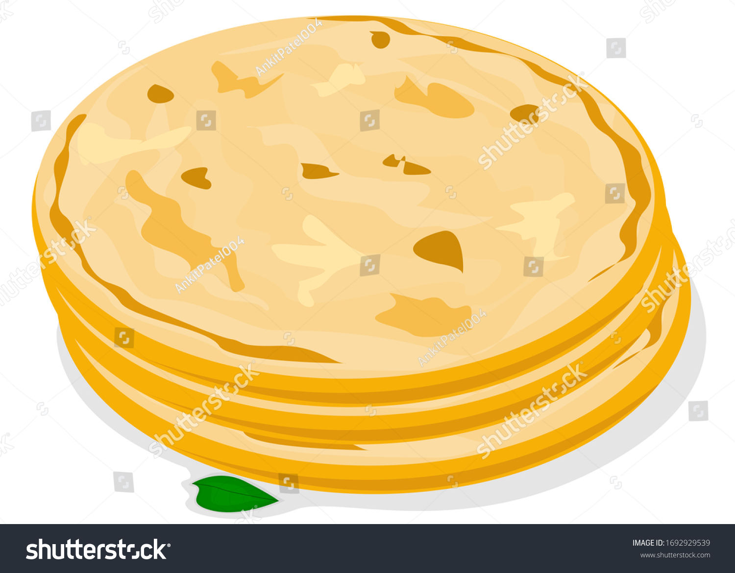 165 Wheat chapati Stock Illustrations, Images & Vectors | Shutterstock