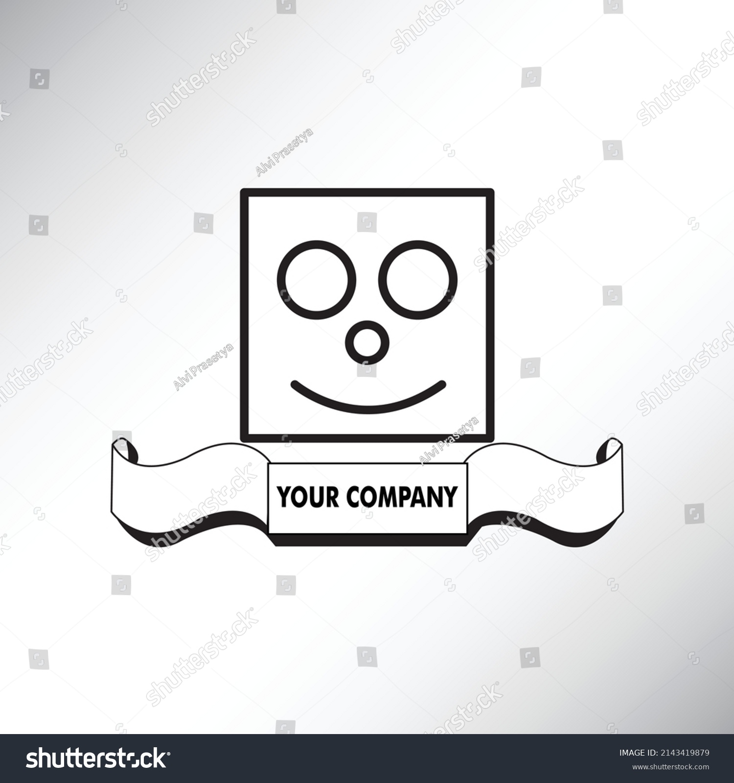 Character Logo Cartoon Vector Logo Stock Vector (Royalty Free ...
