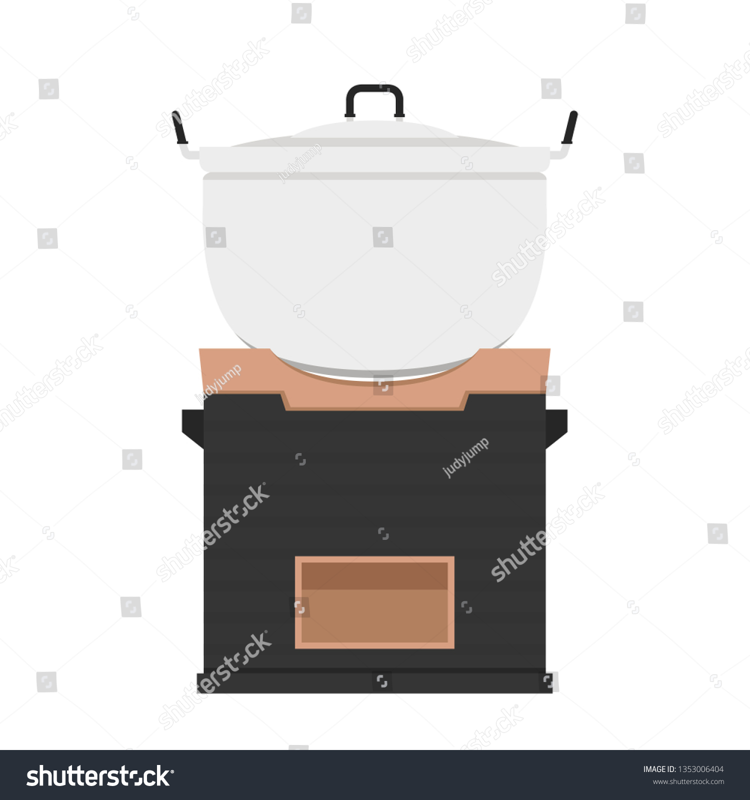 Charcoal Turtle Vector Symbol Pot Vector Stock Vector (Royalty Free ...