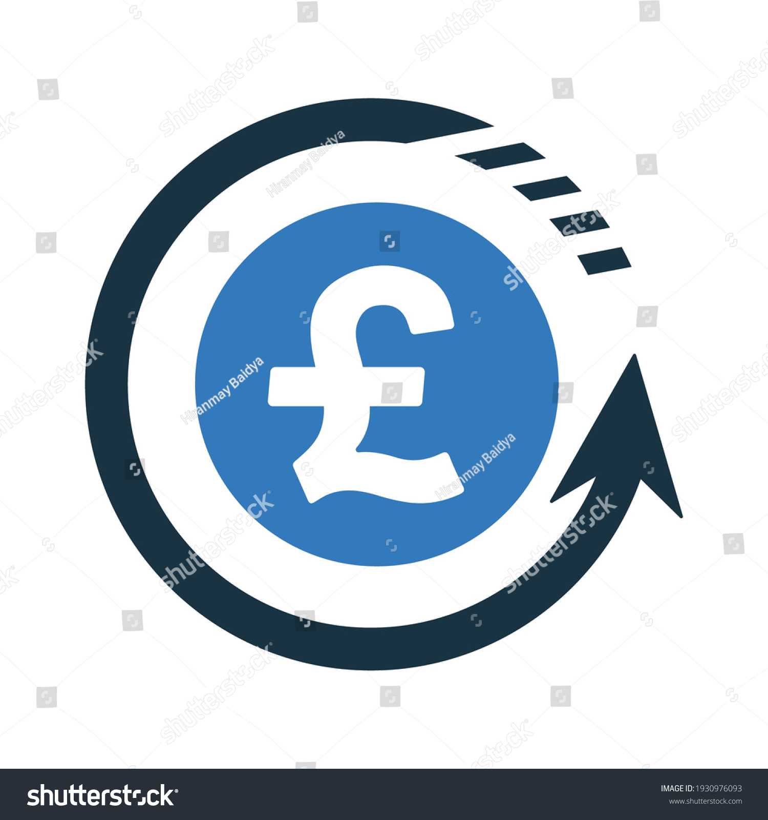 Charge Back Money Back Arrow Update Stock Vector (Royalty Free ...