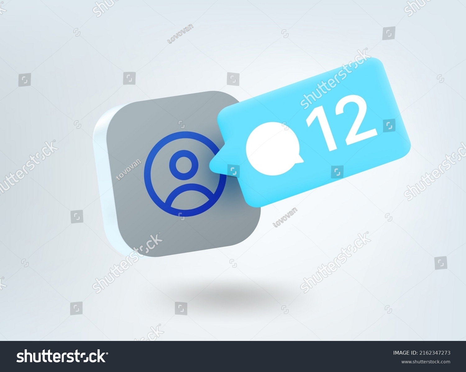 Chat Answers Concept 3d Vector Mobile Stock Vector (Royalty Free ...