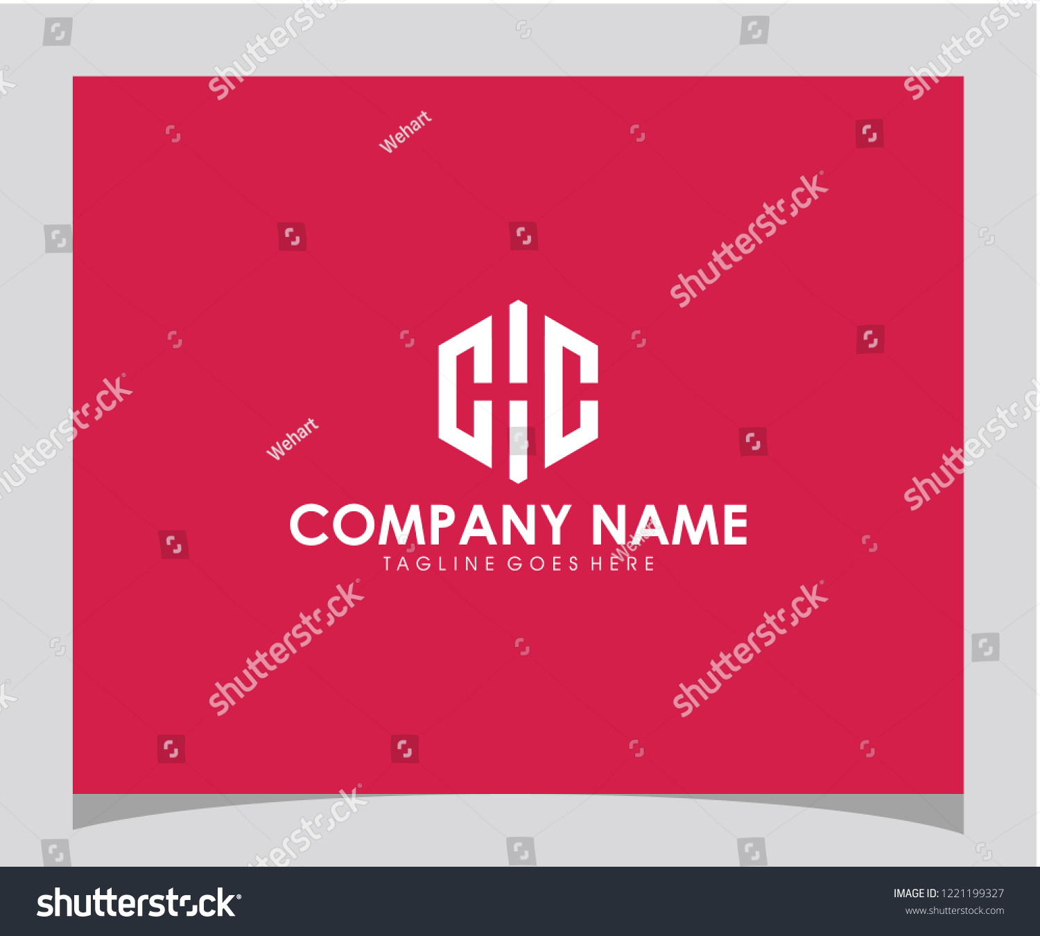 Chc Initial Icon Logo Design Vector Stock Vector (Royalty Free ...