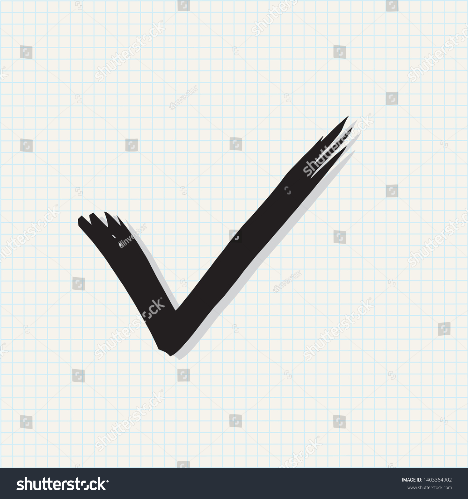 Check List Button Iconcheck Mark Isolated Stock Vector (Royalty Free ...