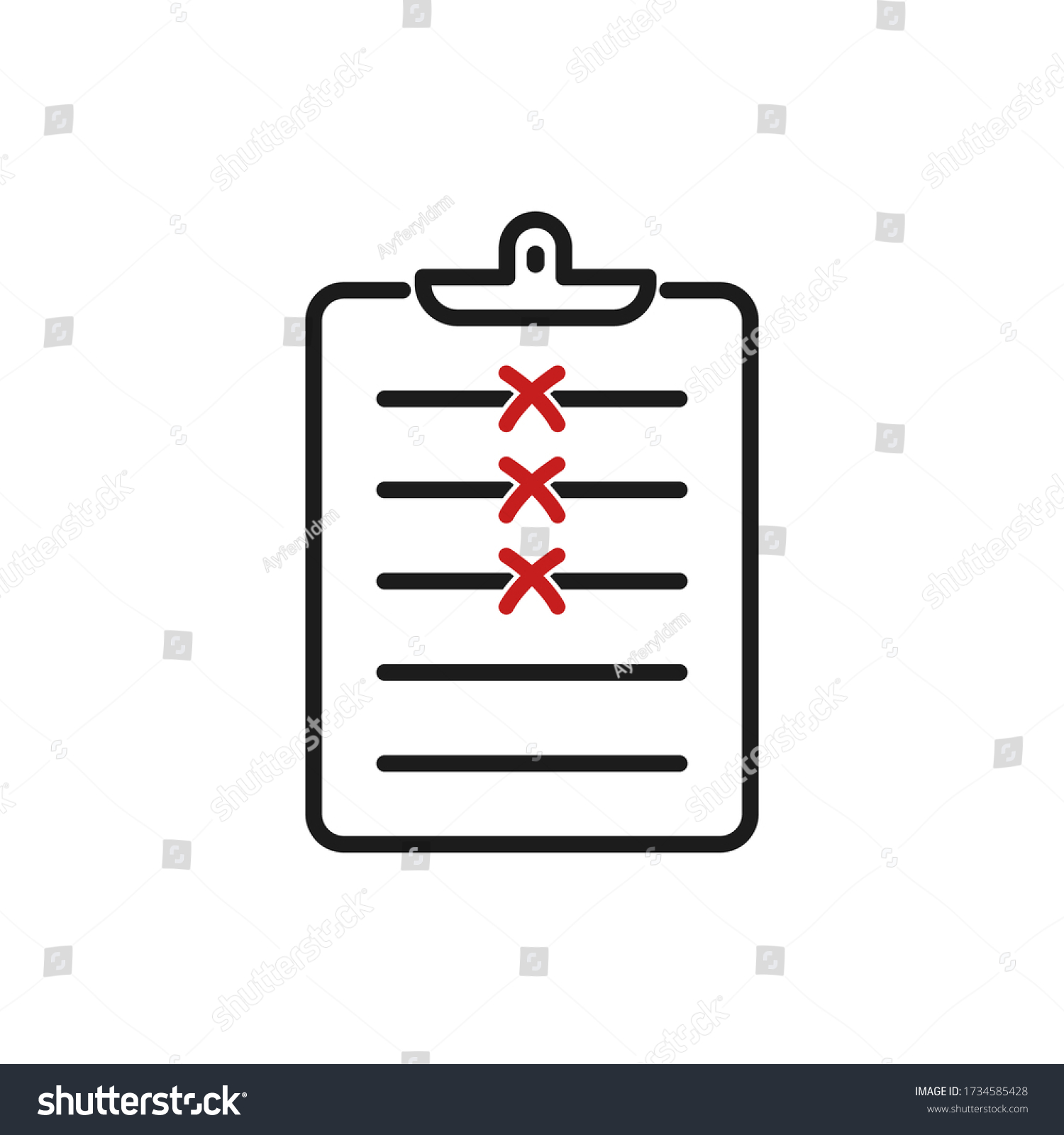 Check List Flat Icon Vector Illustration Stock Vector (Royalty Free ... Check List Flat Icon Vector Illustration Stock Vector (Royalty Free ...