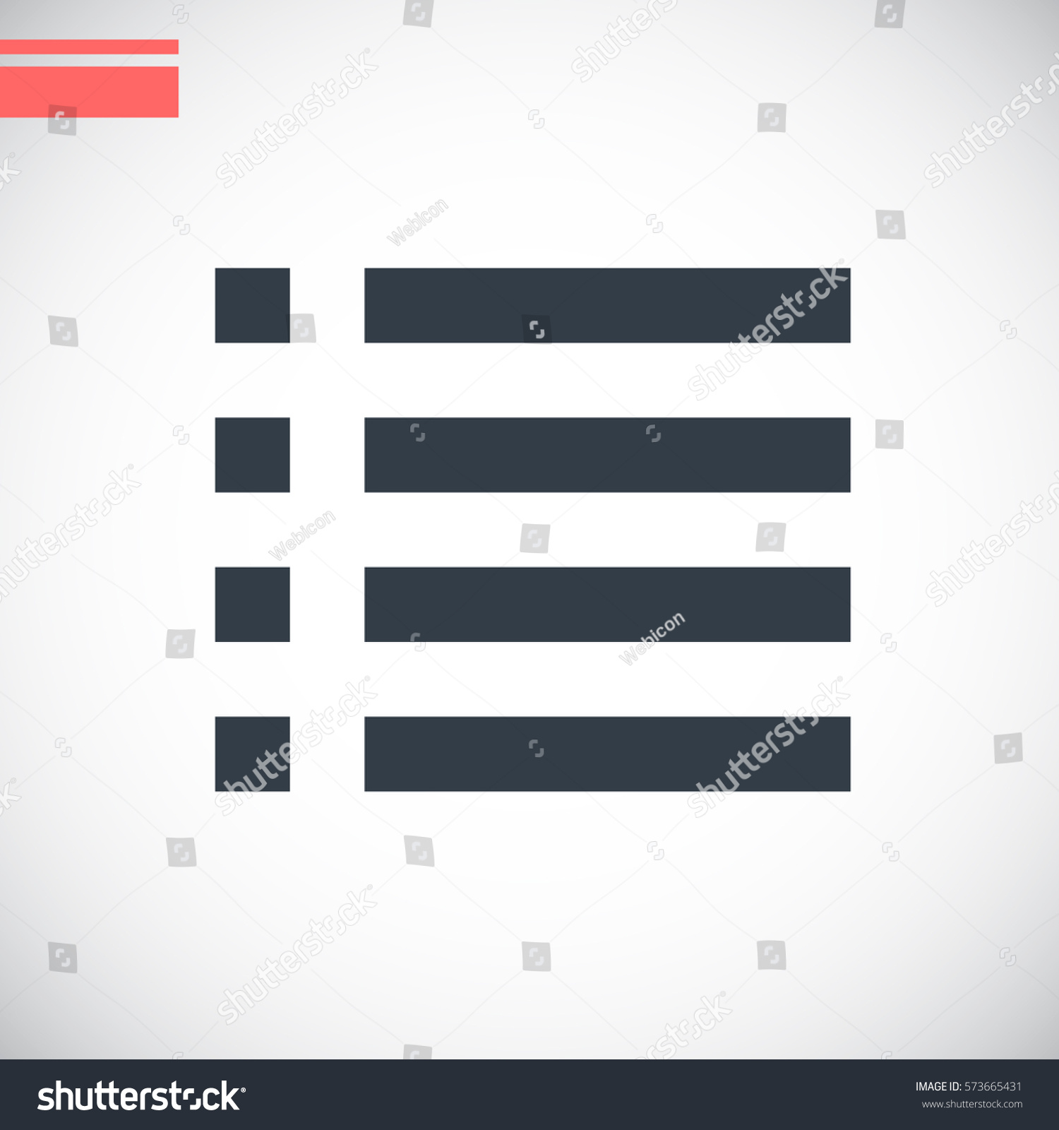Check List Icon Flat Stock Vector (Royalty Free) 573665431 | Shutterstock