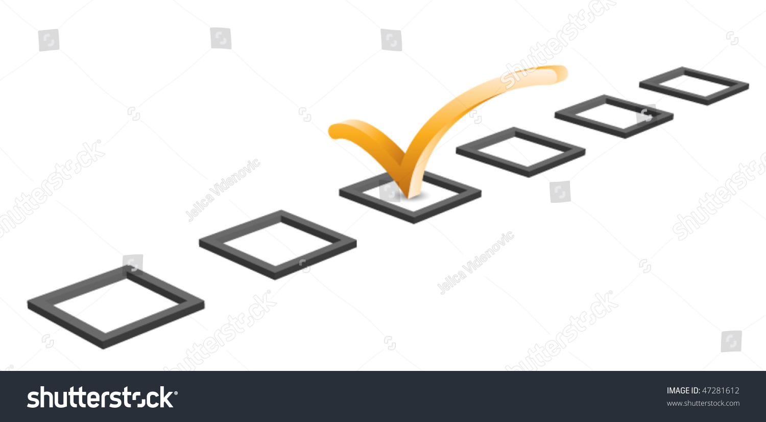 Check List Symbol: เวกเตอร์สต็อก (ปลอดค่าลิขสิทธิ์) 47281612 | Shutterstock