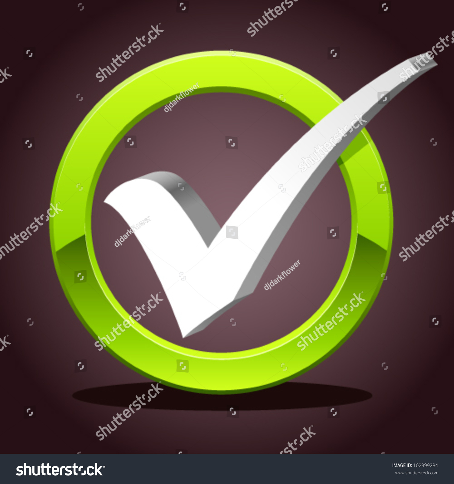 Vektor Stok Check List Symbol Vector Illustration (Tanpa Royalti ...