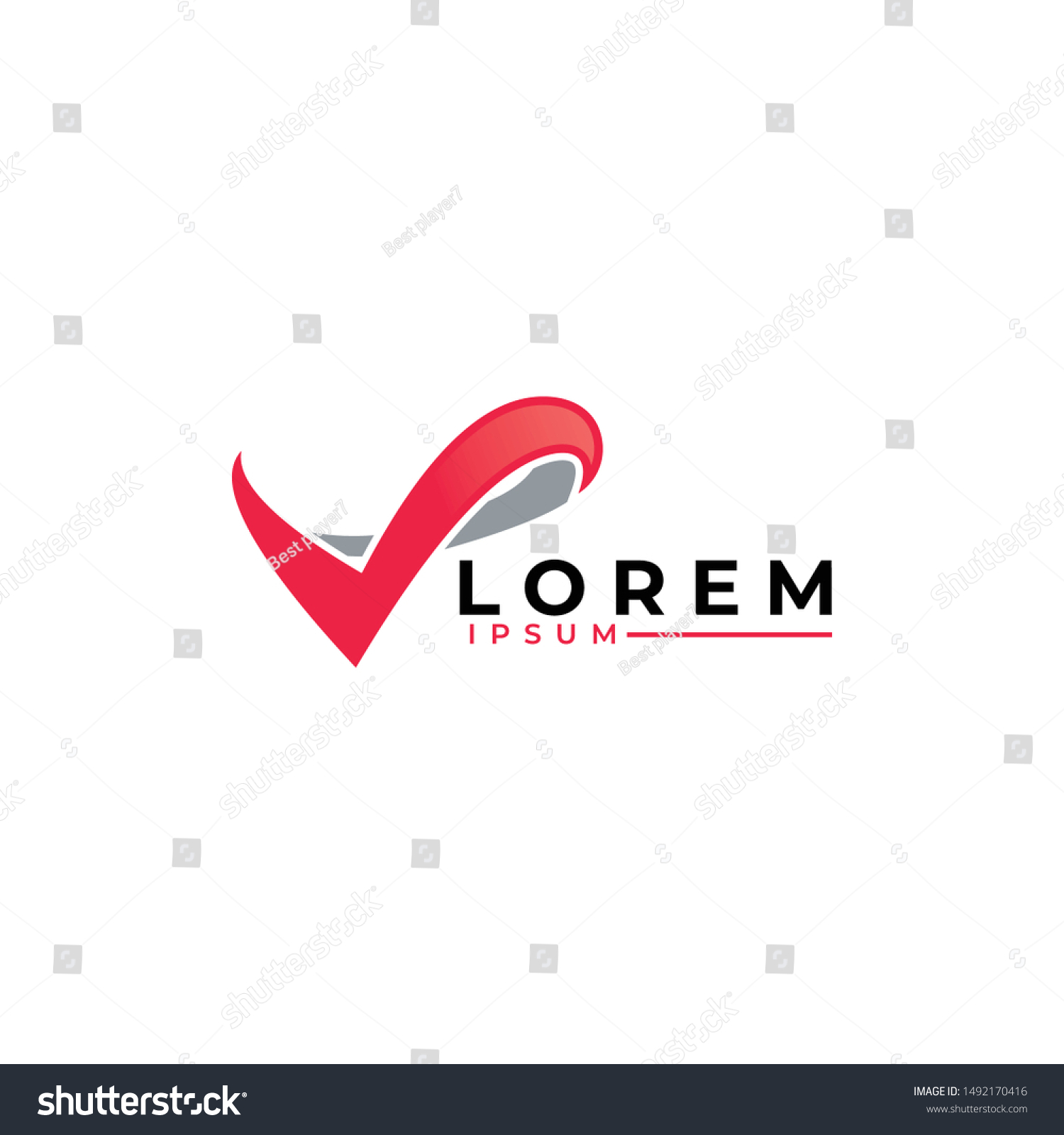 Check Logo Icon Vector Illustration Stock Vector (Royalty Free ...