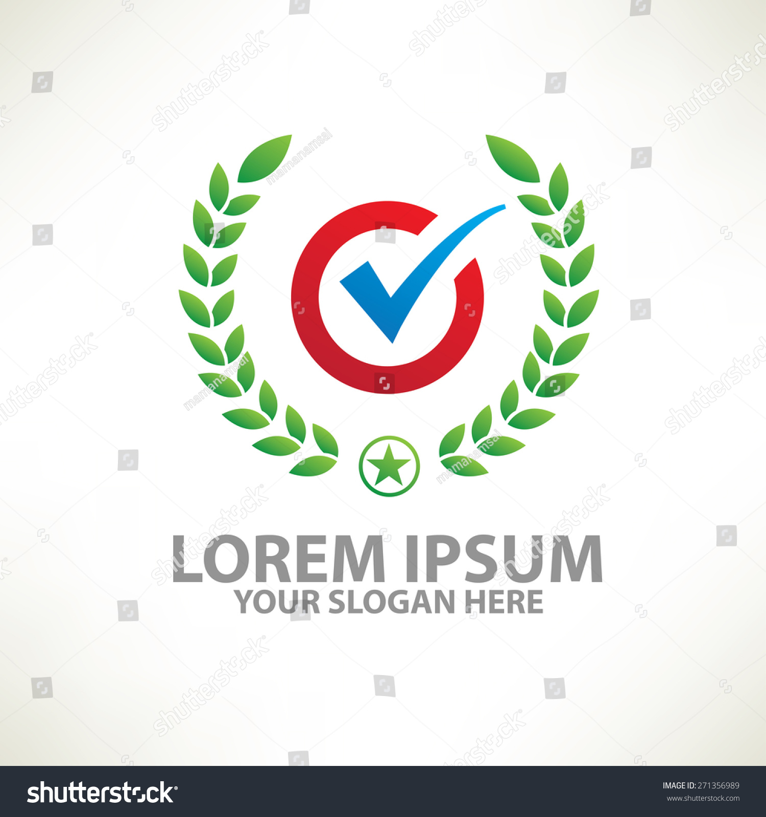 Check Mark Designlogo Templateclean Vector Stock Vector (Royalty Free ...