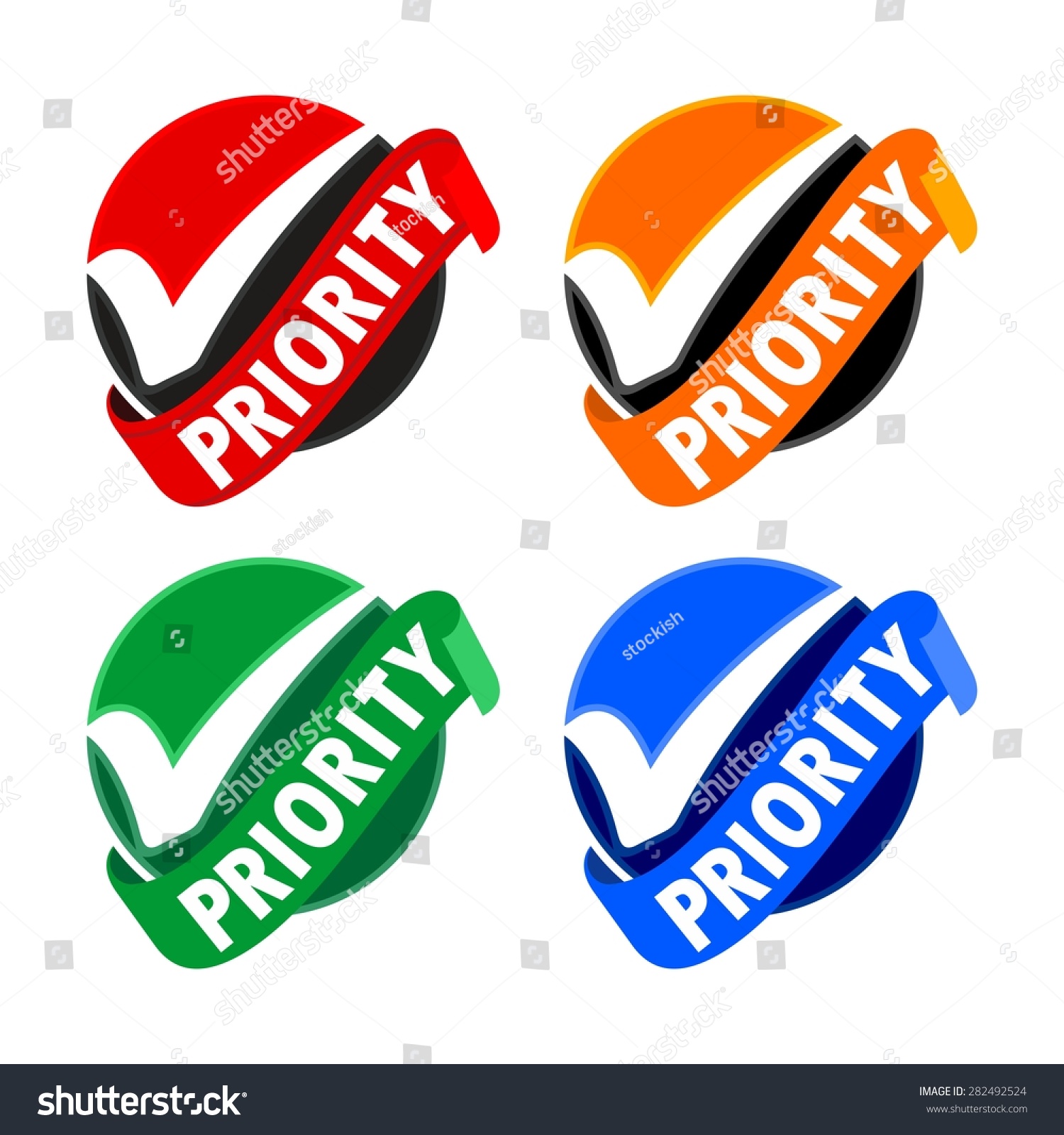 Check Mark Icon Logo Vector Template 스톡 벡터(로열티 프리) 282492524 | Shutterstock