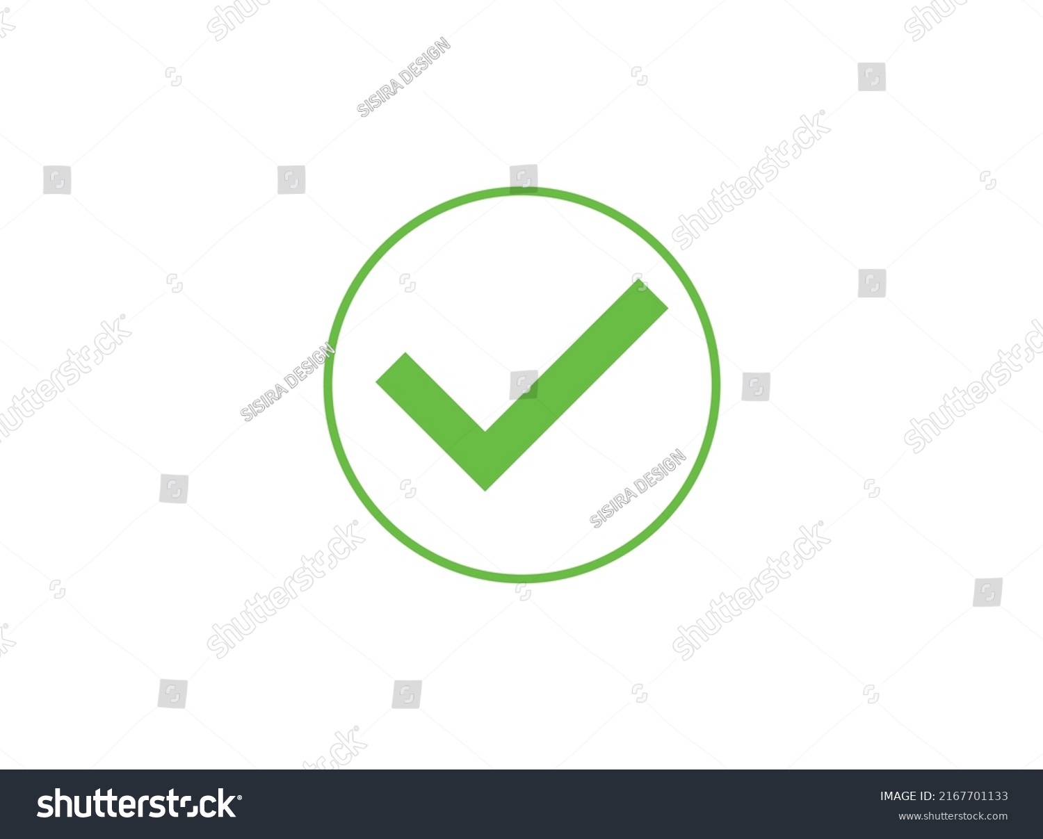 Check Mark Icon Symbols Vector Symbol Stock Vector (royalty Free