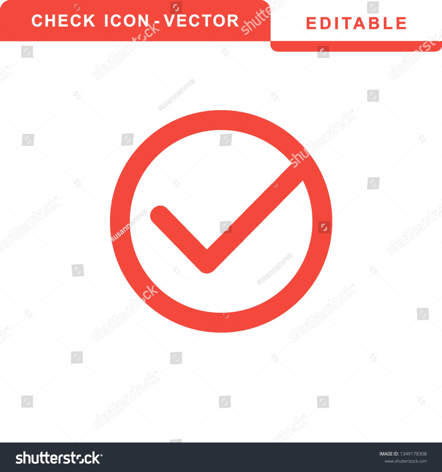 Check Mark Icon Symbols Vector Vector: เวกเตอร์สต็อก (ปลอดค่าลิขสิทธิ์ ...