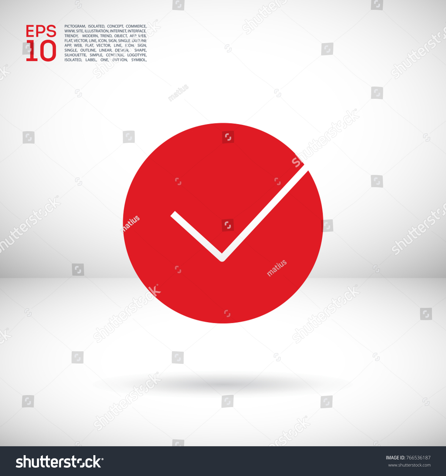 Check Mark Tick Confirm Line Vector: เวกเตอร์สต็อก (ปลอดค่าลิขสิทธิ์ ...