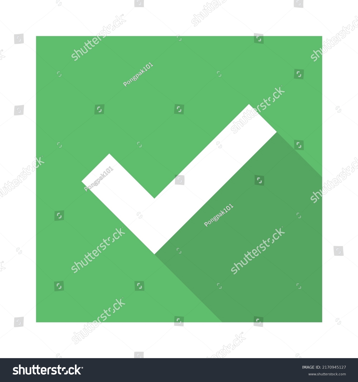 Check Marks Tick Marks Accepted Approved Stock Vector (Royalty Free ...