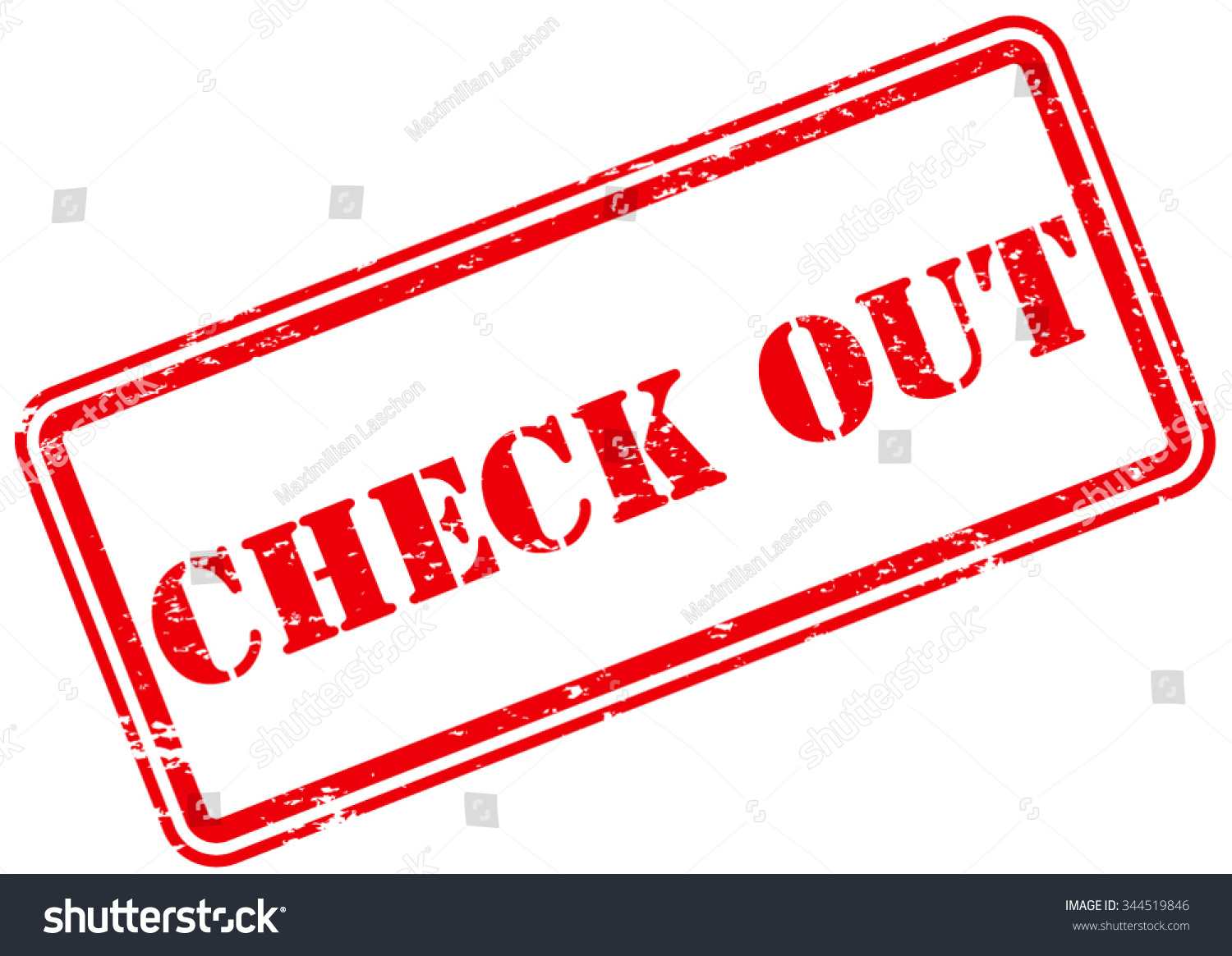 Check Out Rubber Stamp Stock Vector 344519846 - Shutterstock