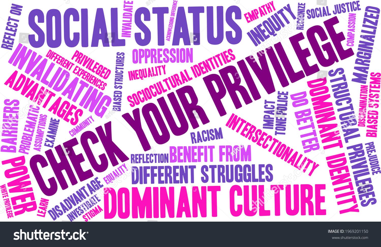 Check Your Privilege Word Cloud On Stock Vector (Royalty Free ...