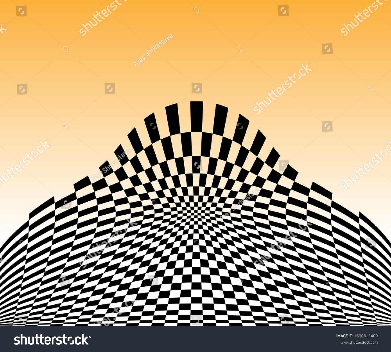 Checkered Background Design Vector Illustration Stock Vector (Royalty ...