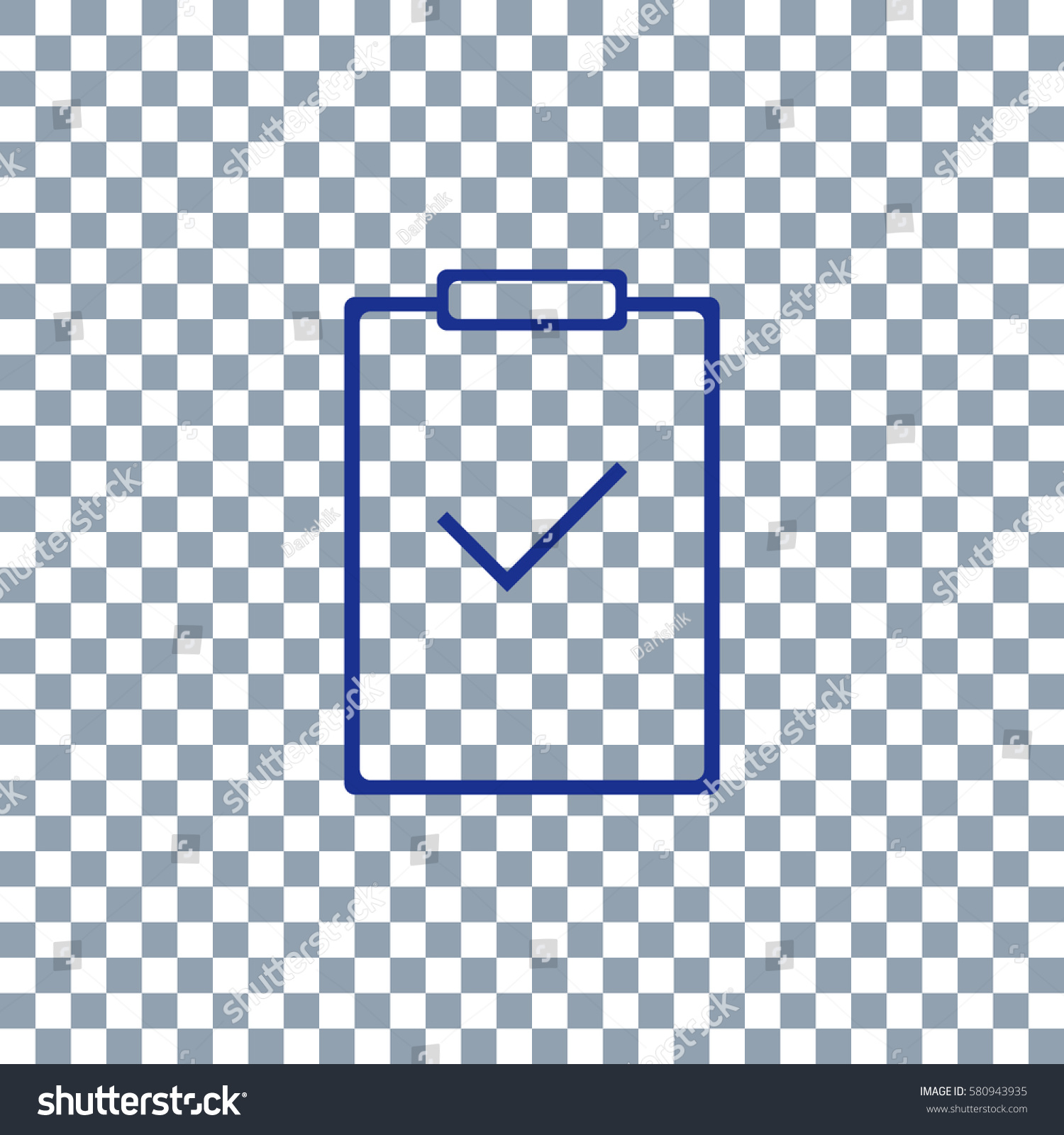 Checklist Icon On Transparent Background: Vector có sẵn (miễn phí bản ...