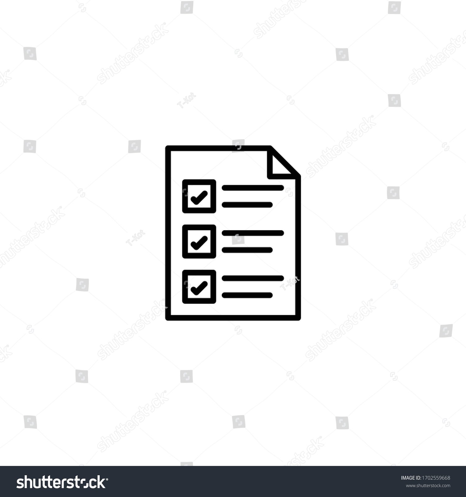 Checklist Do List Icon Vector Illustration: เวกเตอร์สต็อก (ปลอดค่า ...