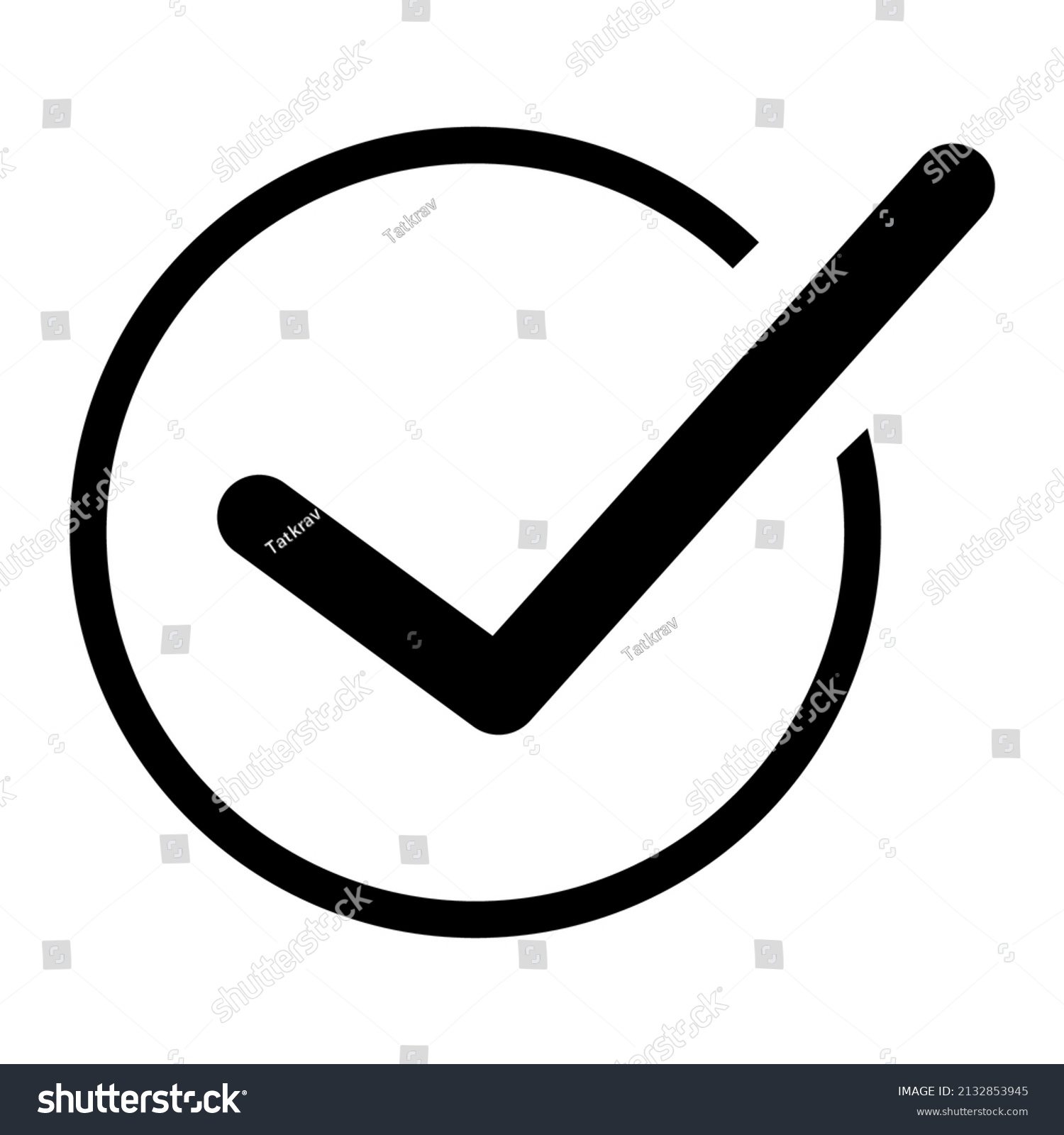 Checkmark Right Icon Tick Icon Checkmark Stock Vector (Royalty Free ... Checkmark Right Icon Tick Icon Checkmark Stock Vector (Royalty Free ...