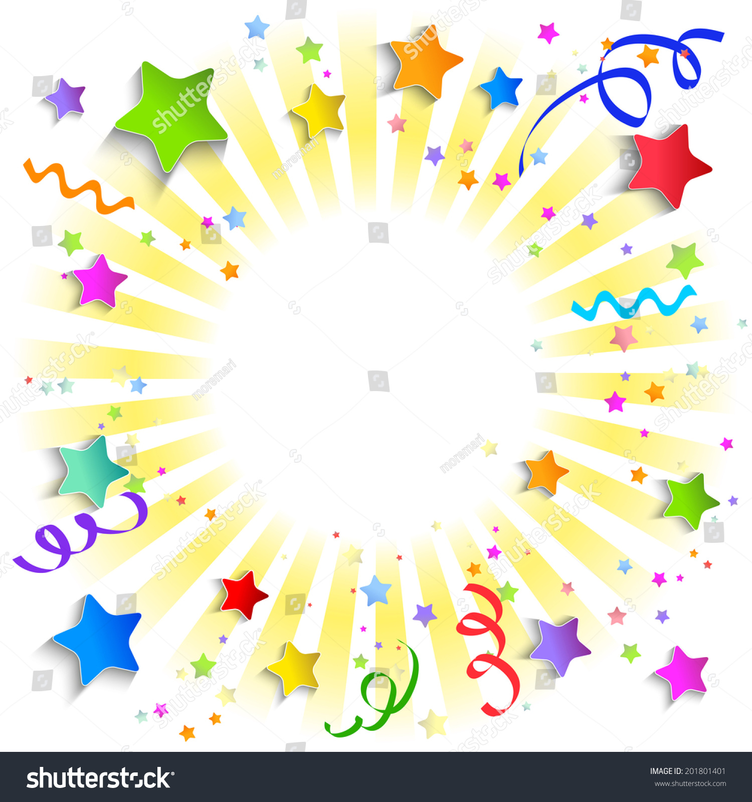 Cheerful Festive Background Vector Illustration: стоковая векторная ...