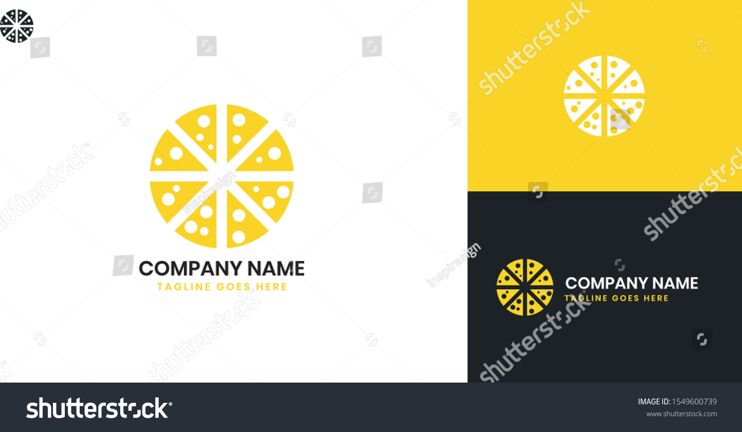 Cheese Logo All Elements On This Stock Vector (Royalty Free) 1549600739 ...