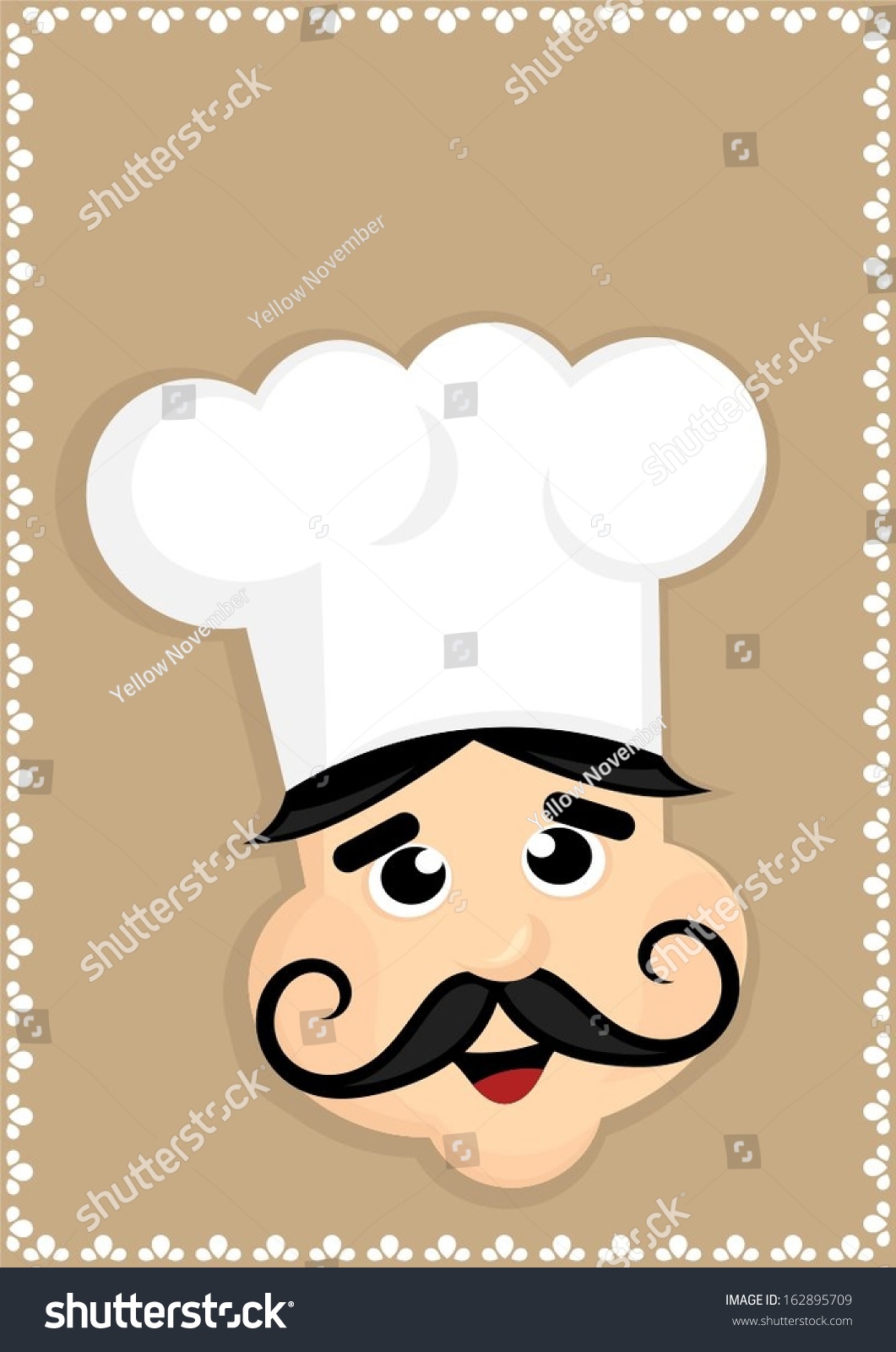 Chef Cartoon Character Stock Vector 162895709 - Shutterstock