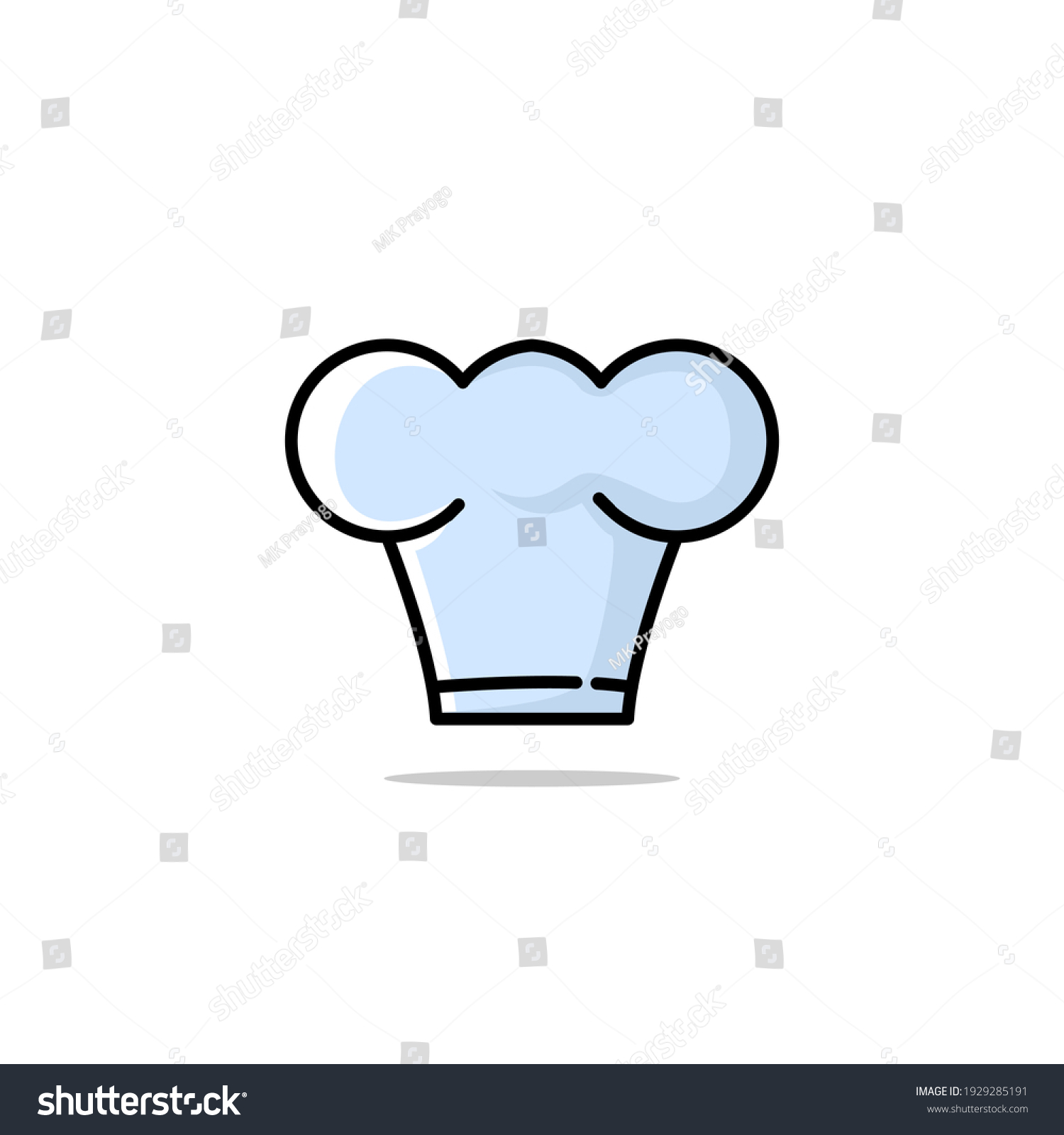 Chef Hat Cartoon Vector Illustration Design Stock Vector (Royalty Free ...