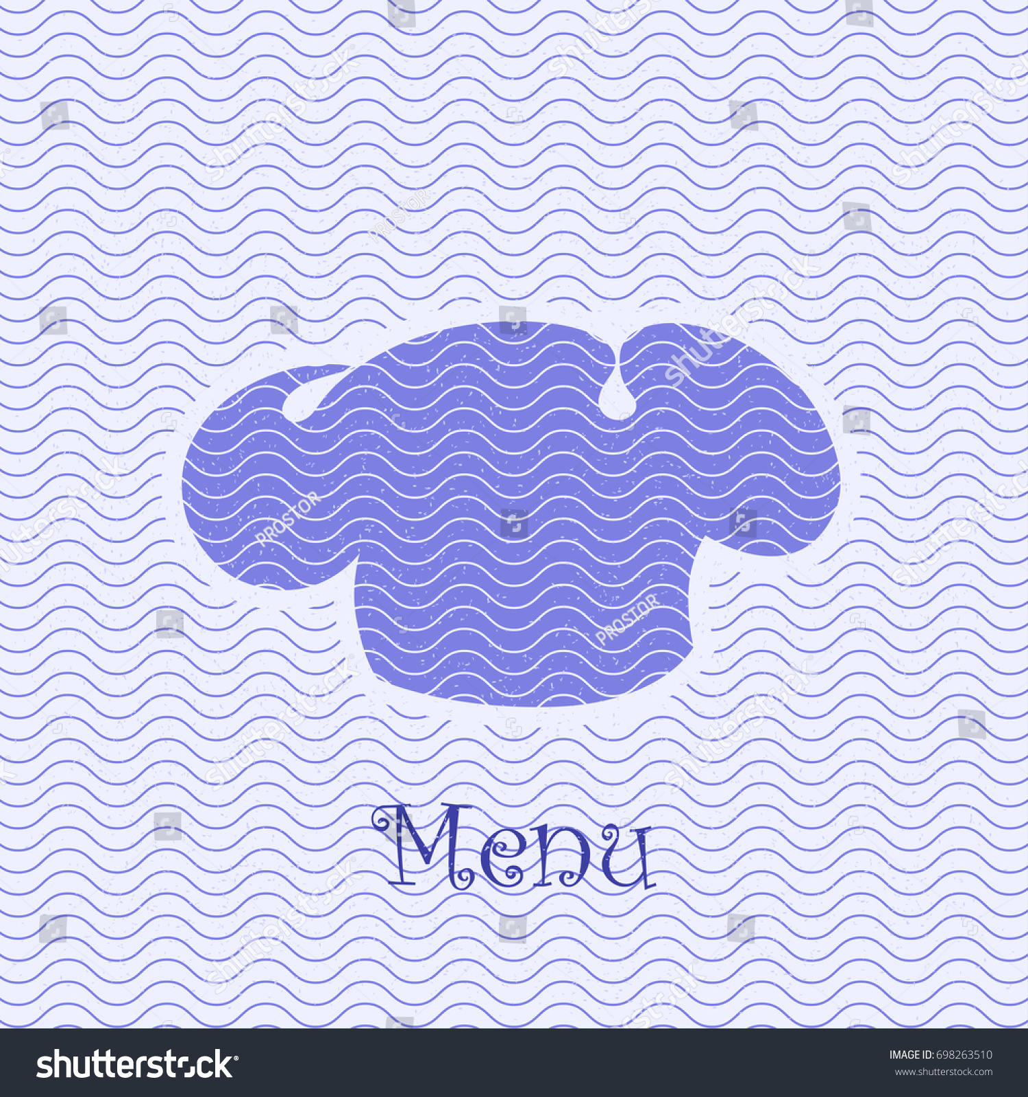 Chef Hat Menu Stock Vector (Royalty Free) 698263510