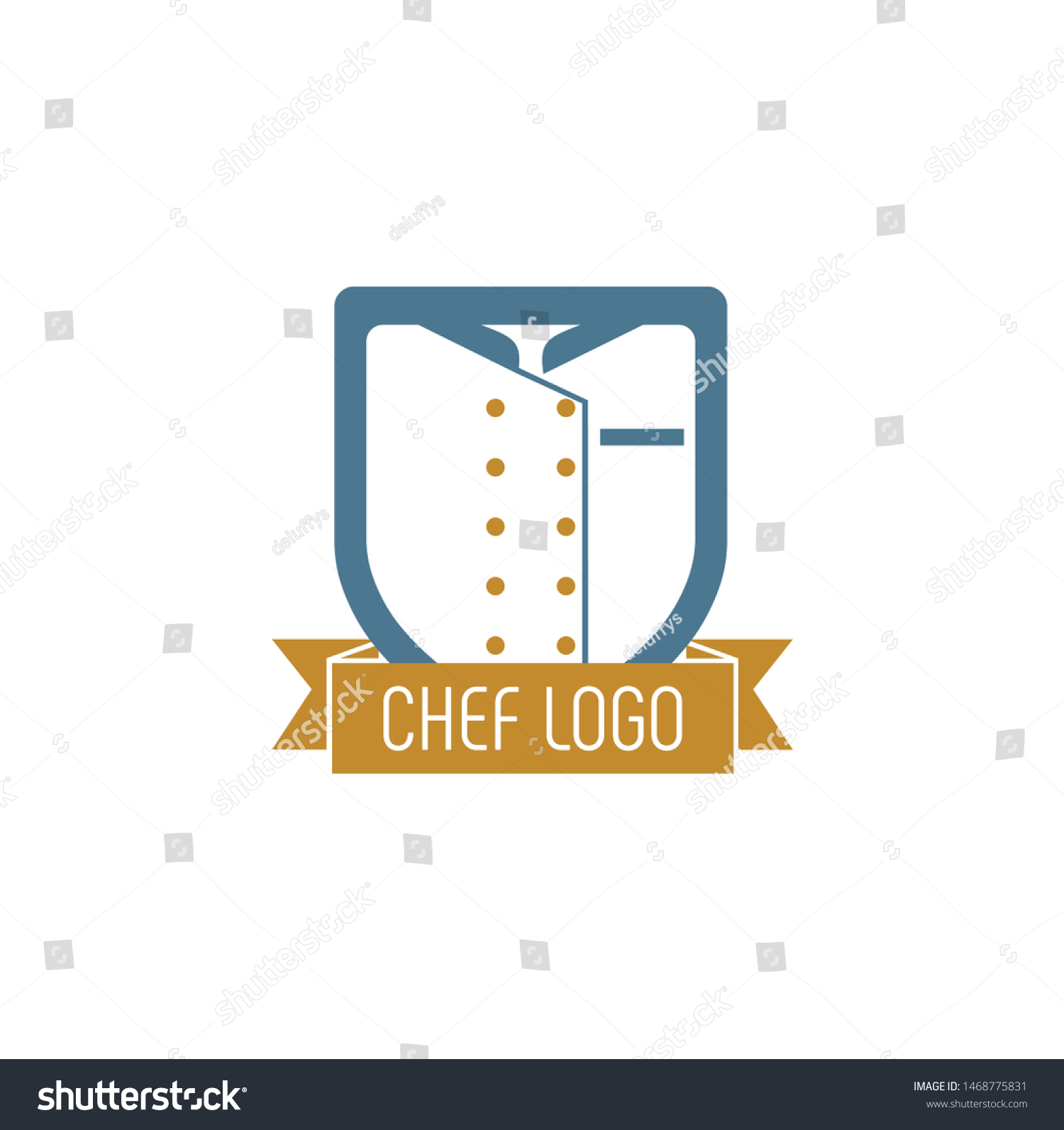 Chef Logo Icon Designs Tempate: เวกเตอร์สต็อก (ปลอดค่าลิขสิทธิ์ ...