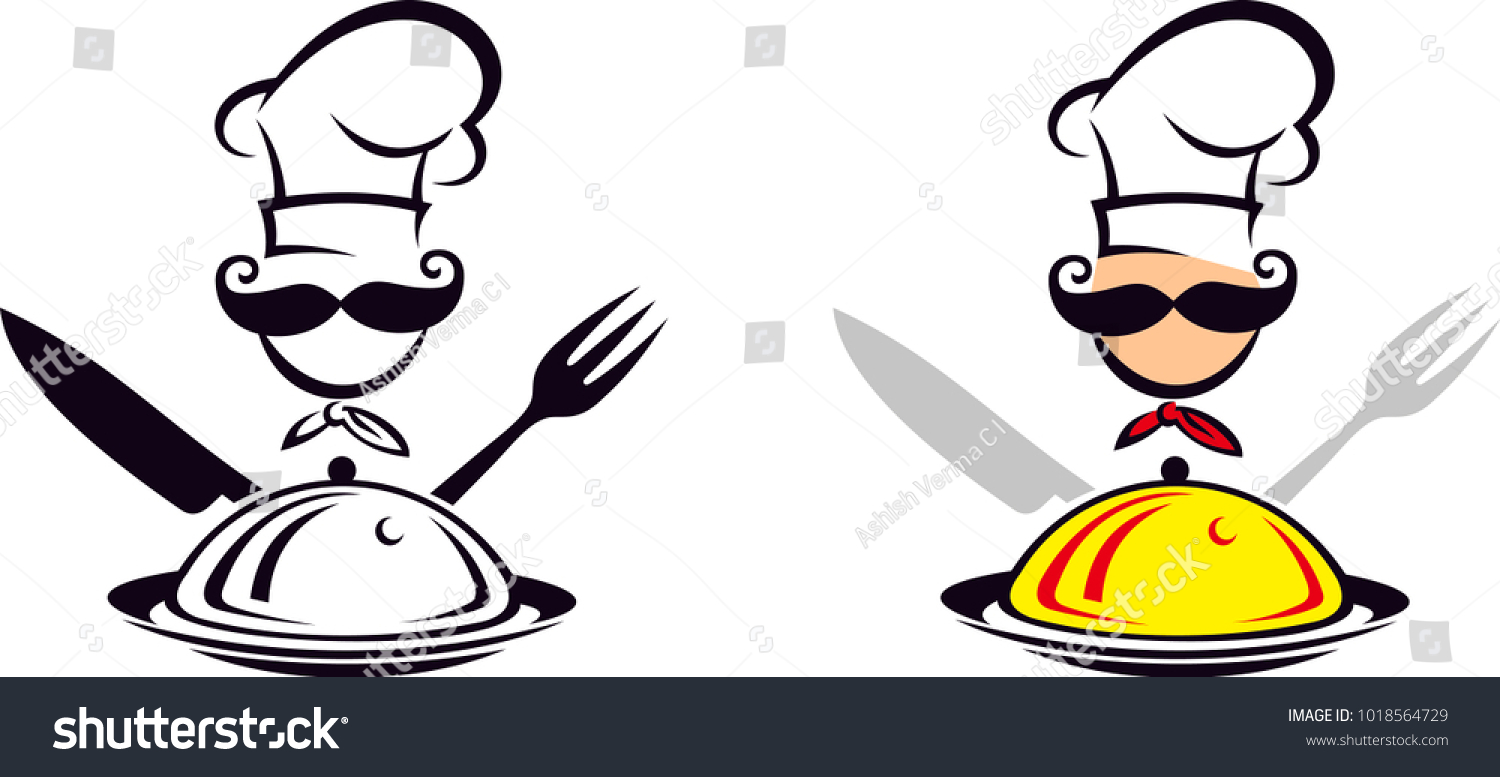 Chef Logorestaurant Symbol Stock Vector (Royalty Free) 1018564729 ...