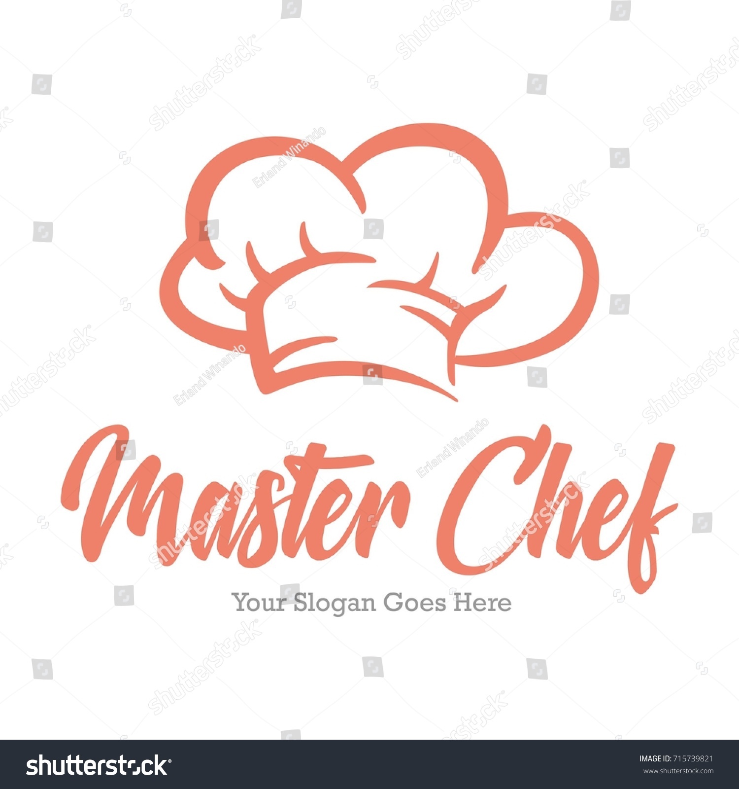 Chef Logo Template Bakery Logo Template Stock Vector (Royalty Free ...