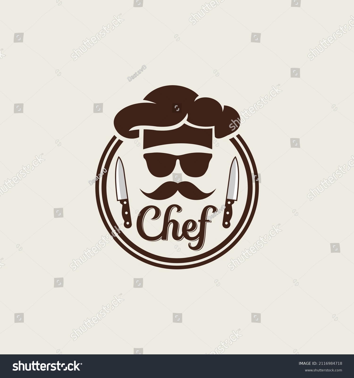 Chef Master Logo Design Inspirations Stock Vector (Royalty Free ...