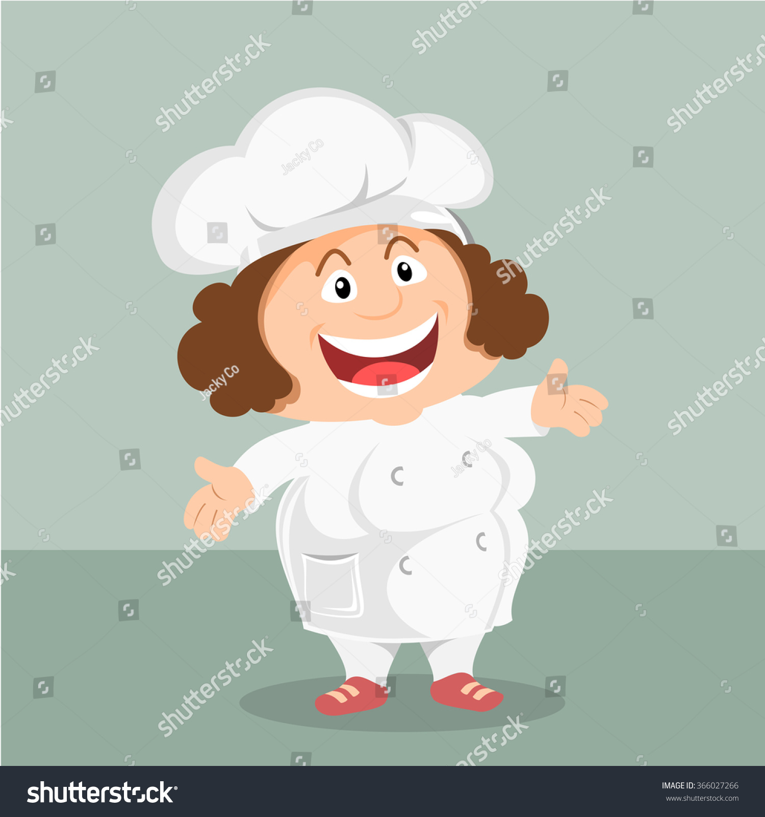 Chef Vector Stock Vector (Royalty Free) 366027266 | Shutterstock