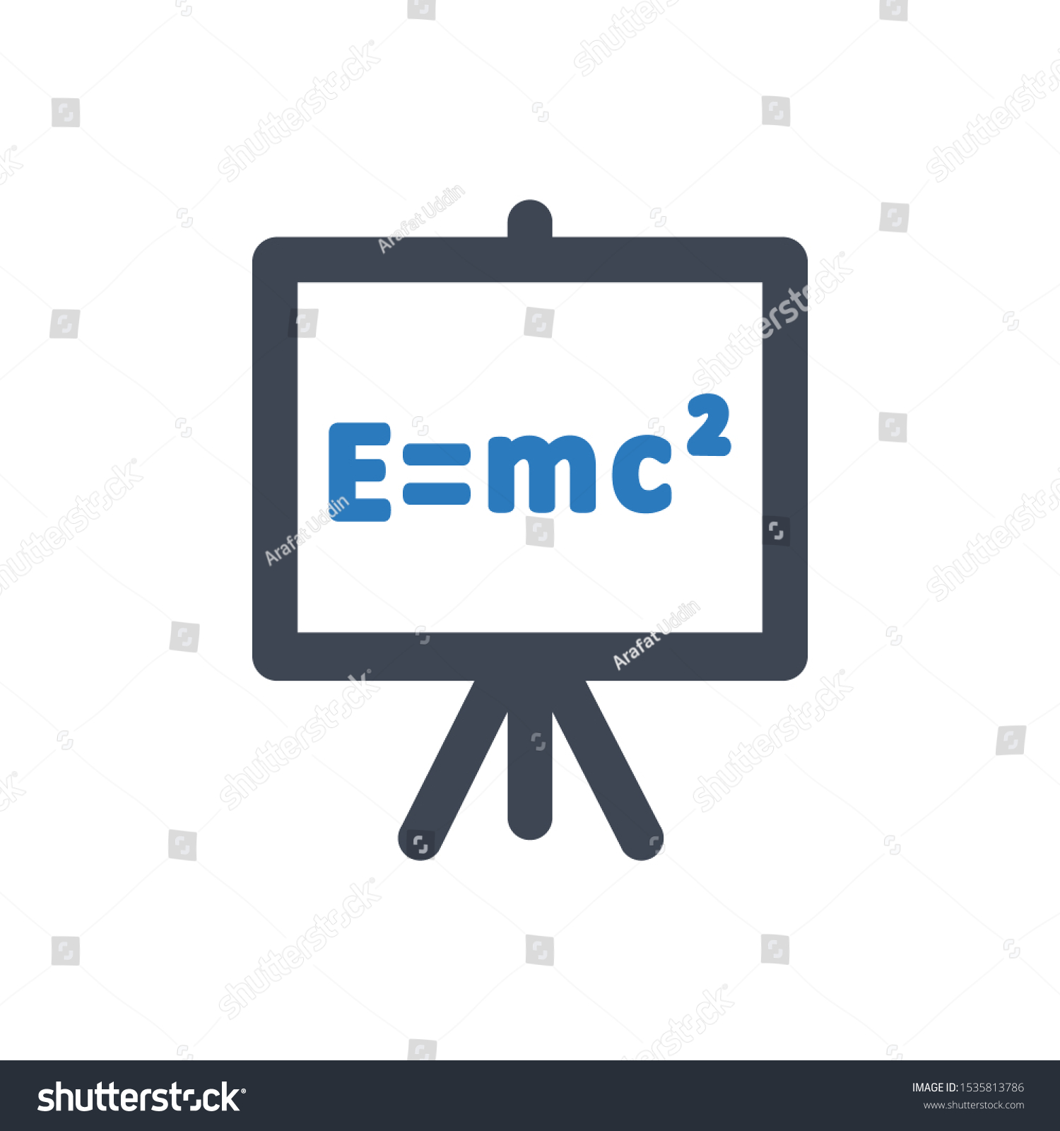 Chemistry Formula Science Vector Icon Stock Vector (Royalty Free ...
