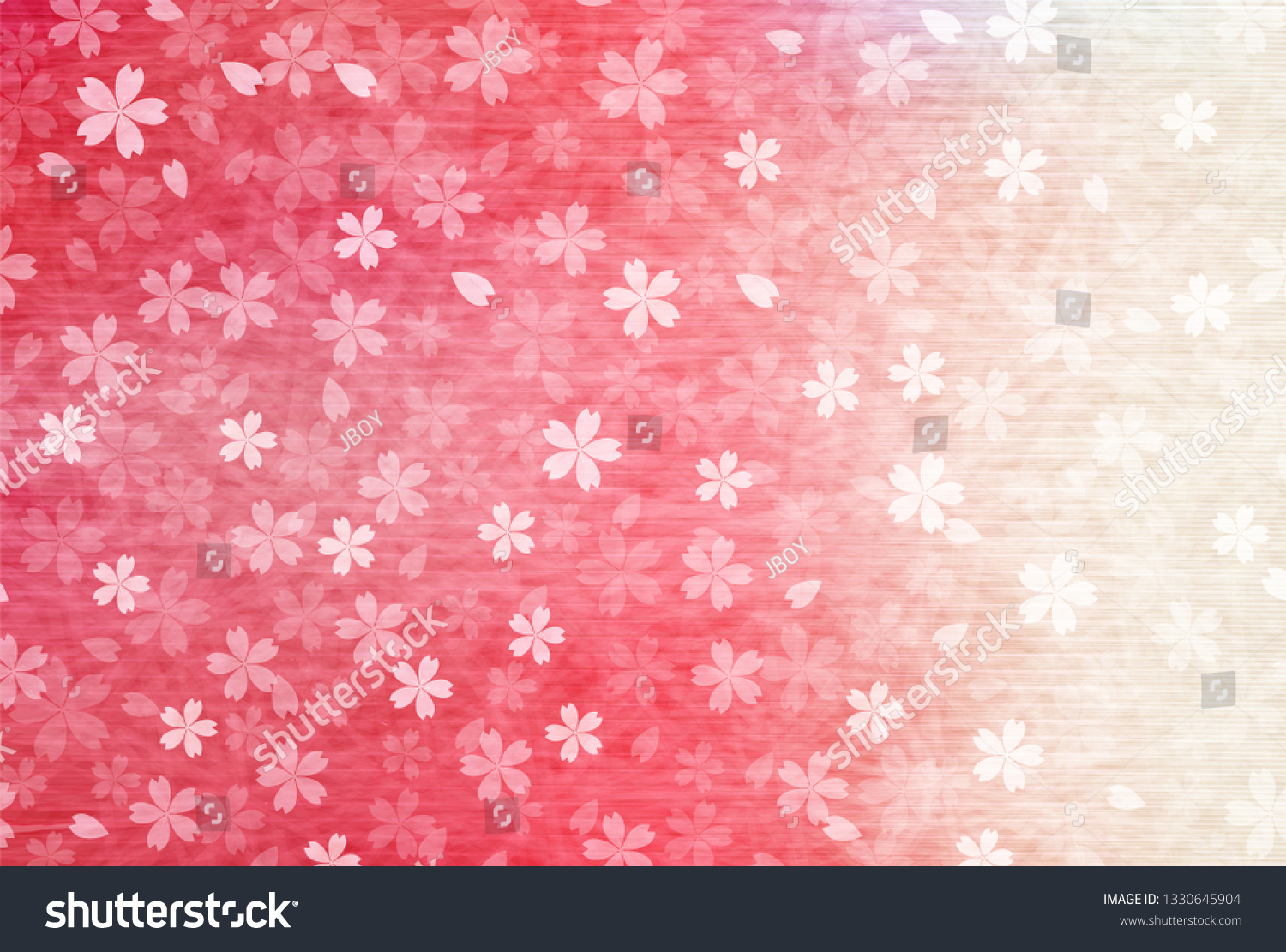 Cherry Blossom Spring Flower Background Stock Vector (Royalty Free ...