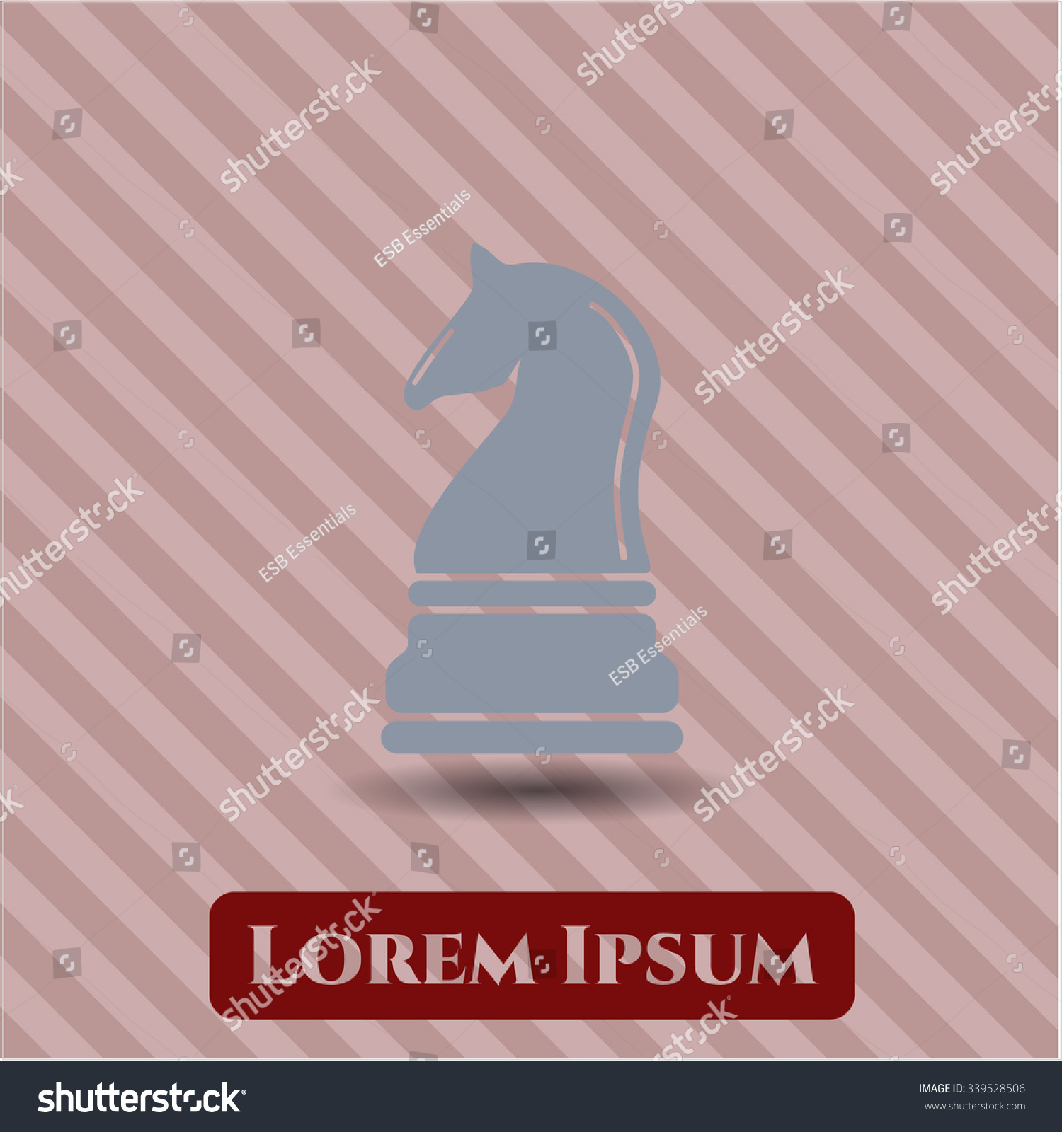 Chess Knight Icon Stock Vector (Royalty Free) 339528506 | Shutterstock